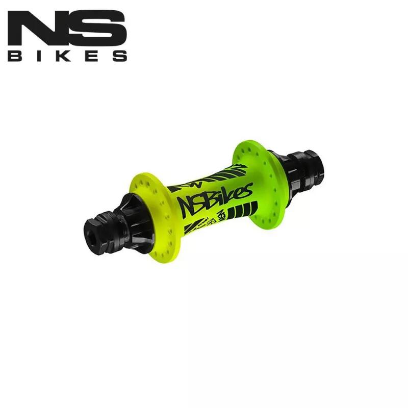 Kerékpárkerekek | Ns Hubs Front Rotary 10 mm (36h) | Lime szín | NS ...