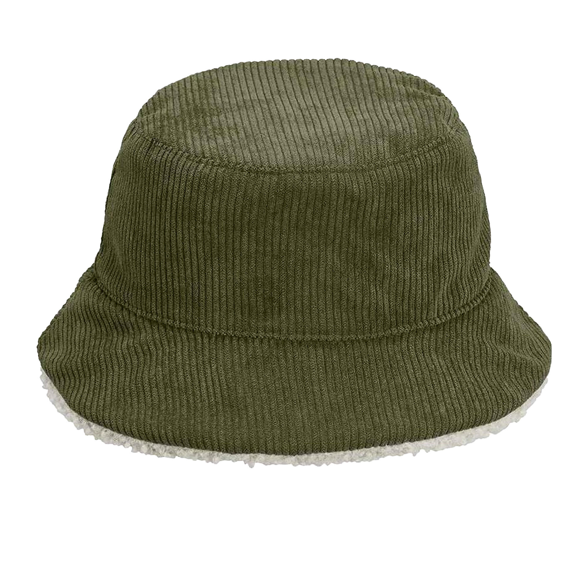 Unisex Adult 2 in 1 Reversible Bucket Hat (Army/Beige) | Decathlon