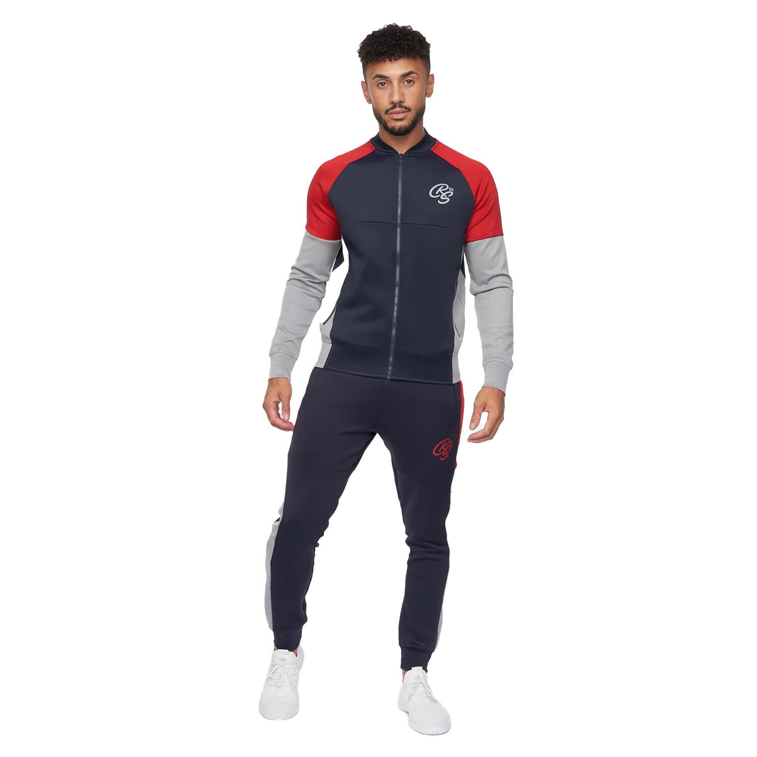 Mens Brayden Tracksuit (Navy) | Decathlon