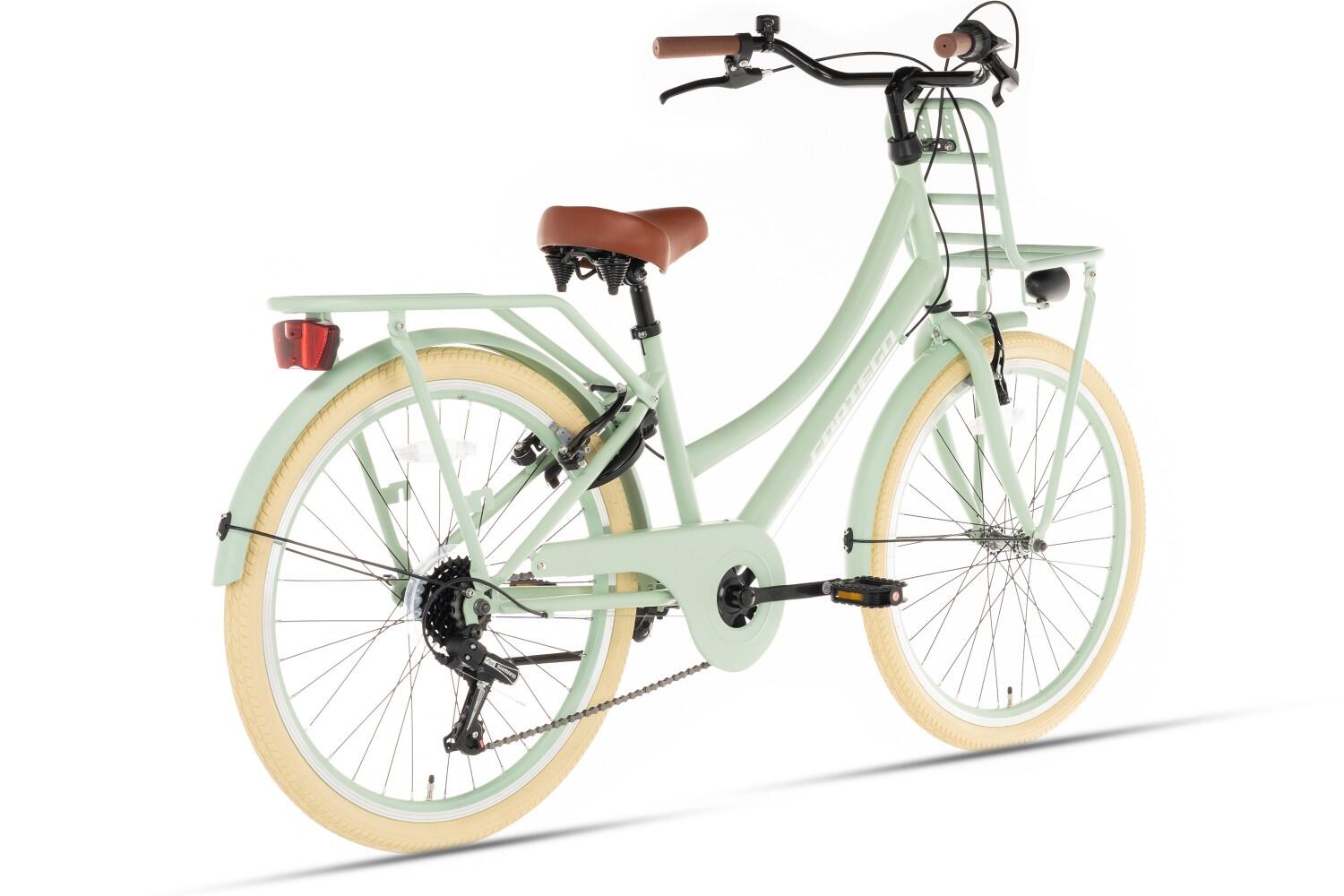 Cortego Transporter Meisjesfiets 24 inch - 7 Versnellingen - Groen ...