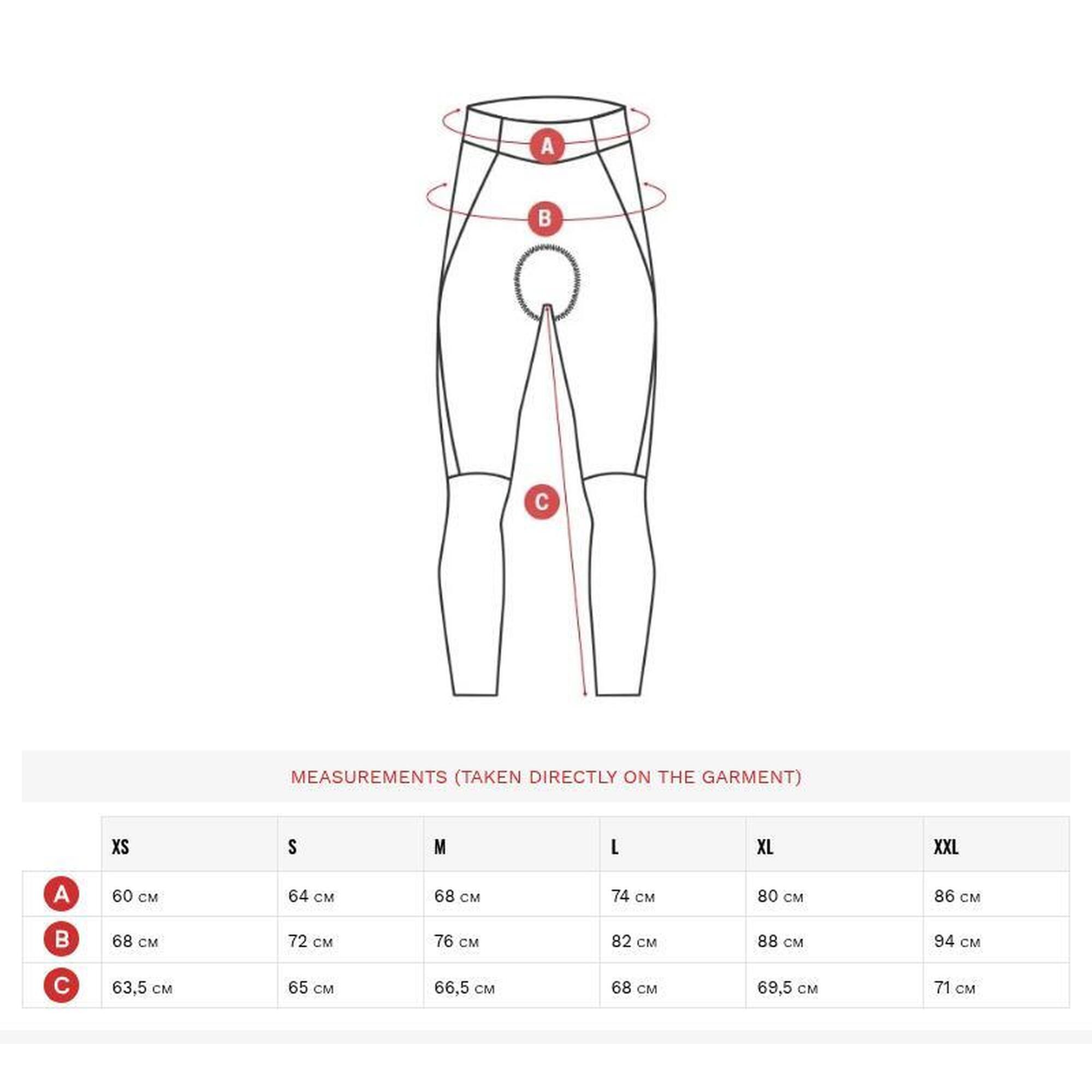 Cuissard long vélo thermique avec peau homme SIROKO | Decathlon