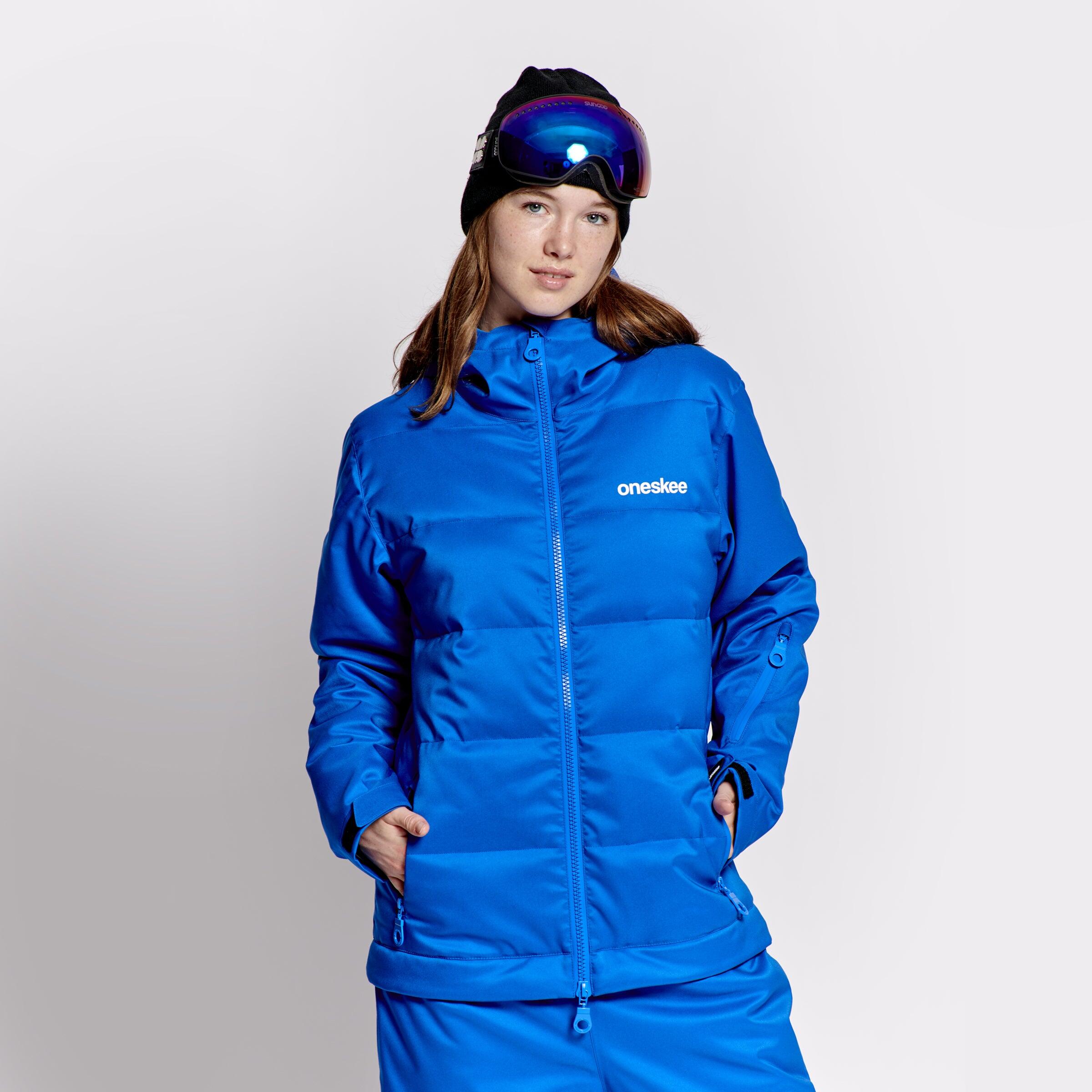 Women's 2-in-1 Snow Suit, Blue ONESKEE | Decathlon