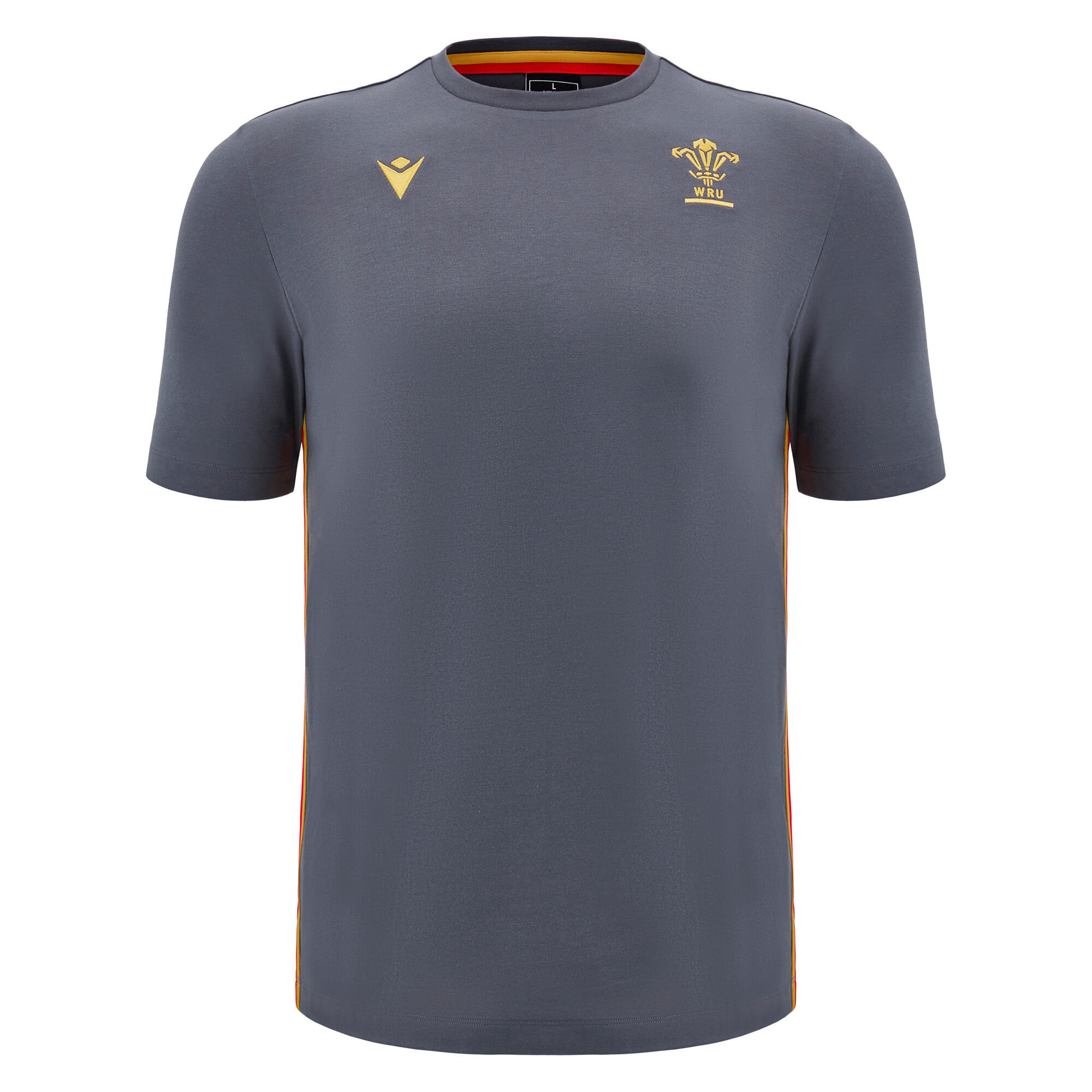 Wales WRU M24/25 Rugby Travel Cotton T-Shirt Adults | Decathlon