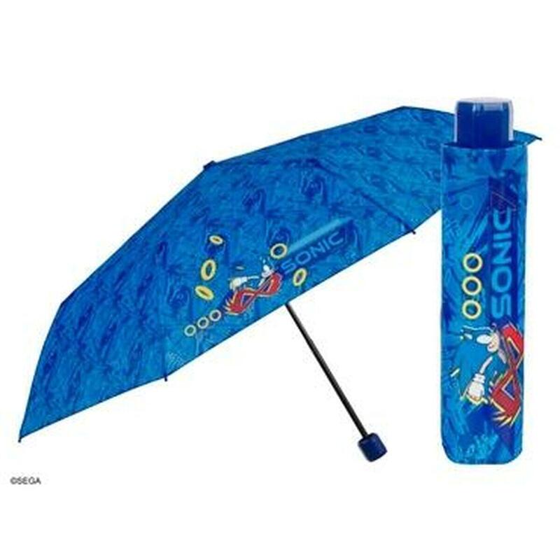 Parapluie Perletti Sonic the Hedgehog manual folding umbrella PERLETTI ...