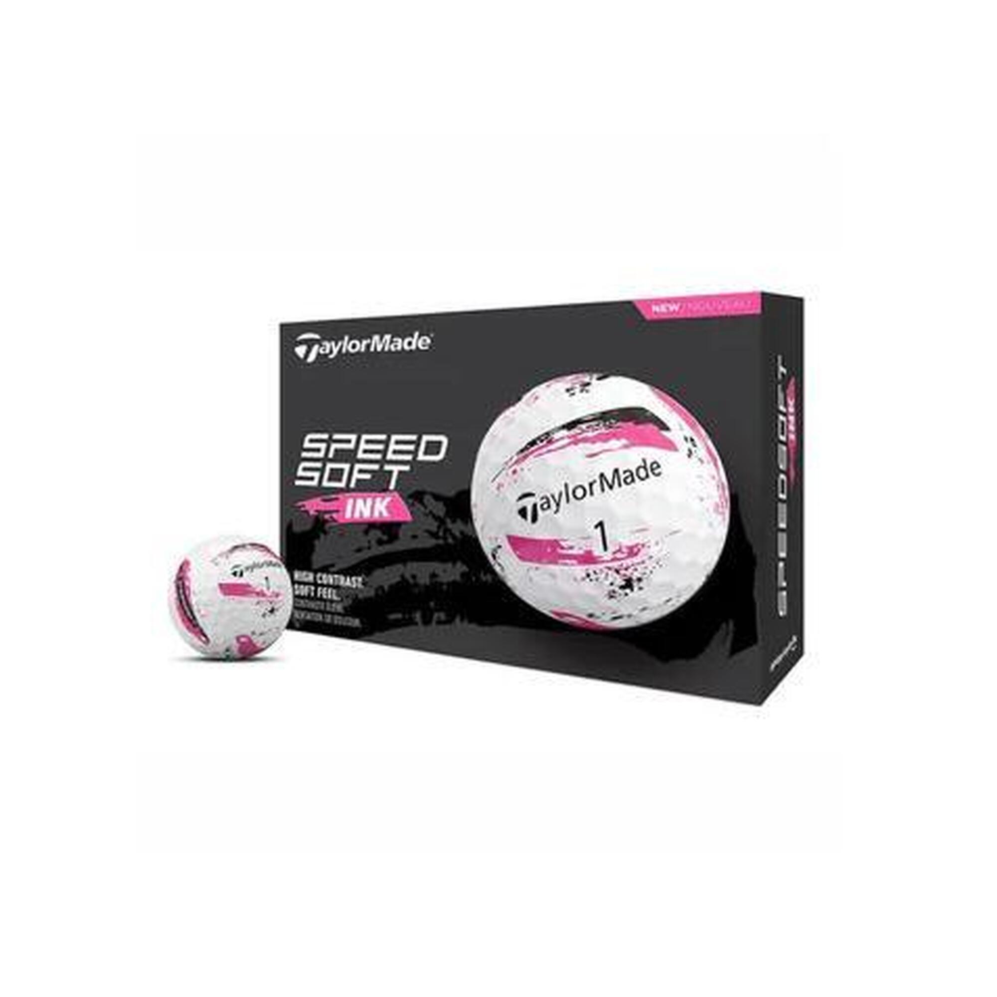 Balles de golf Taylormade SpeedSoft Ink, Rose TAYLORMADE | Decathlon