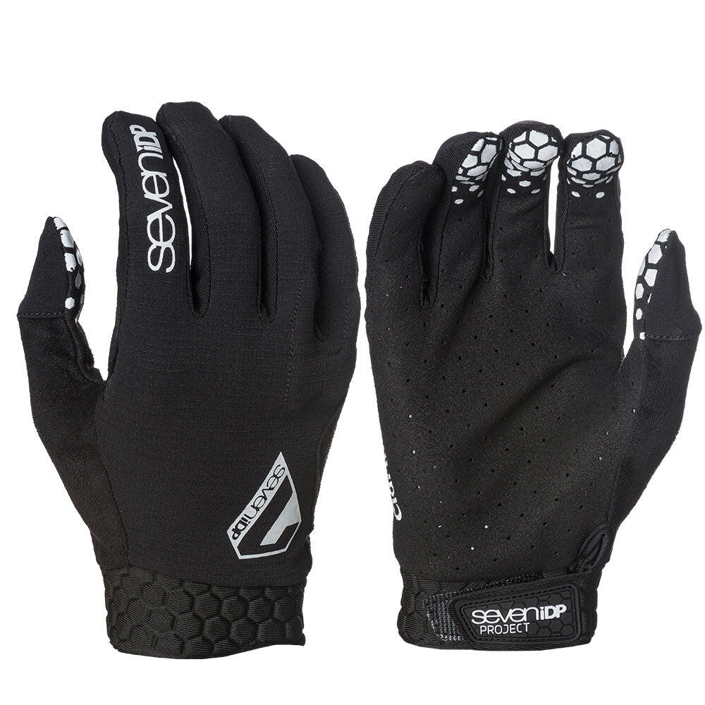 Project MTB Gloves - Black/Red Felt | Decathlon