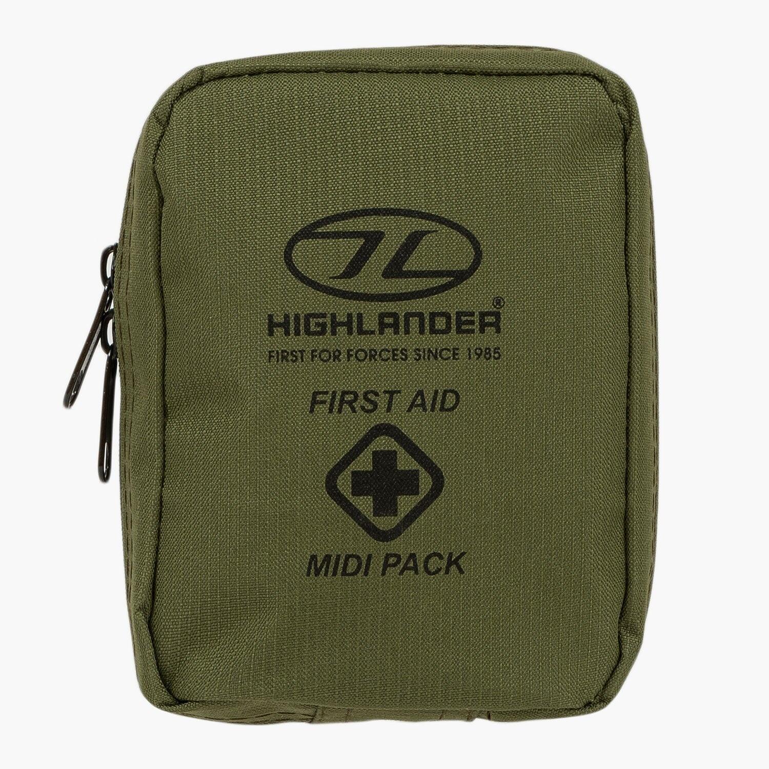 Highlander Military First Aid Midi Pack - Olive Green HIGHLANDER ...