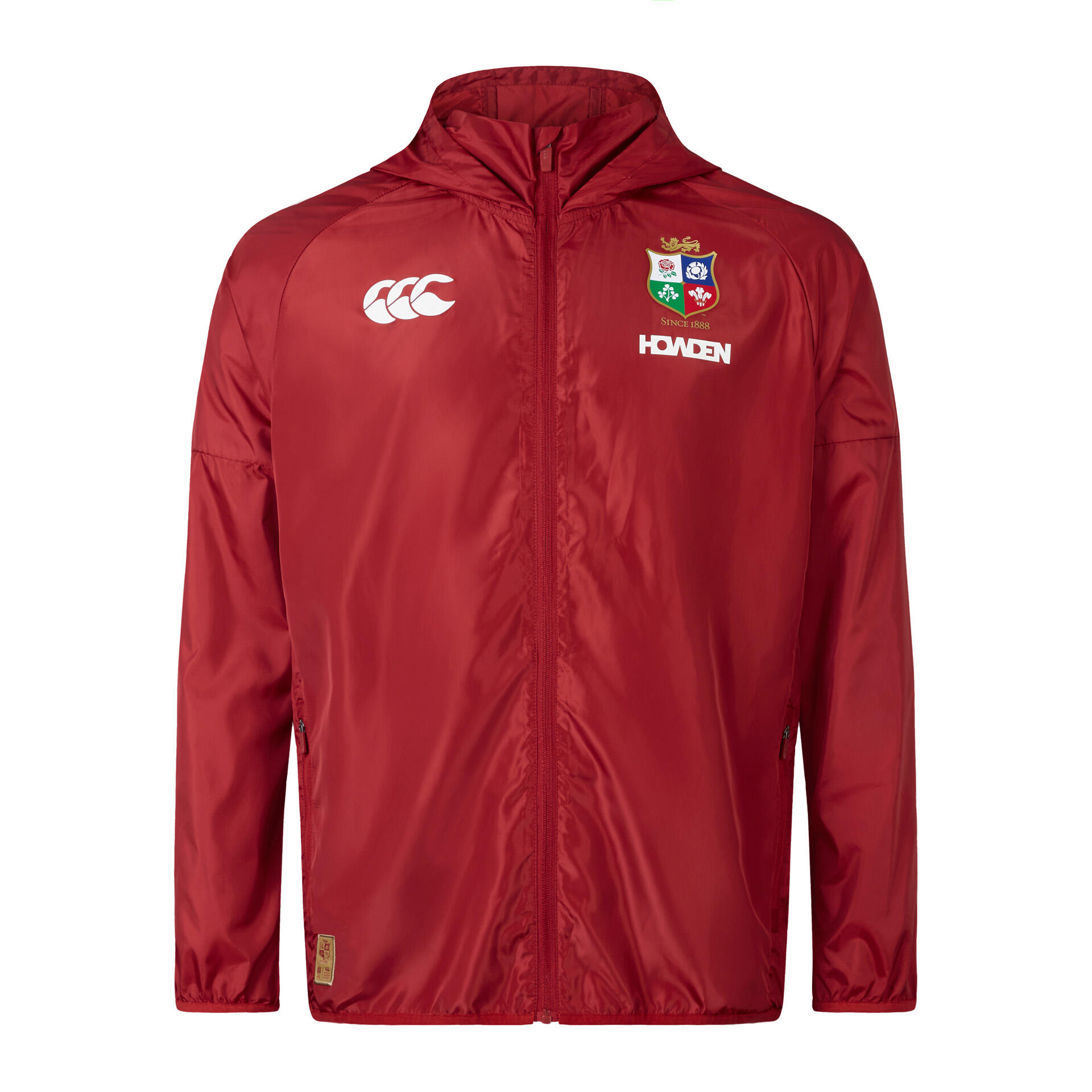 British & Irish Lions 2025 Mens Rugby Lightweight Rain Jacket ...