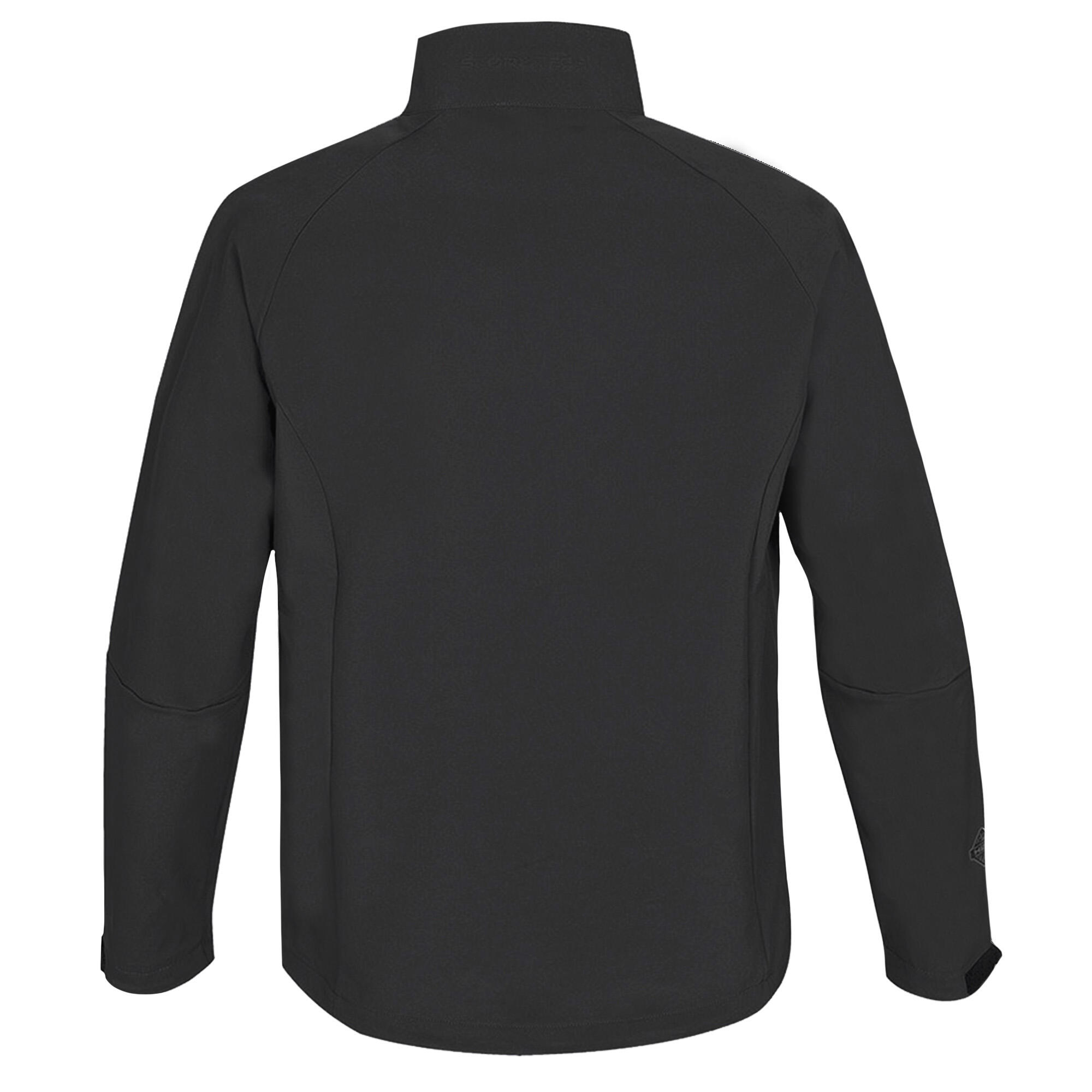 Mens Ultra Light Softshell Jacket (Waterproof and Breathable) (Black) | Decathlon