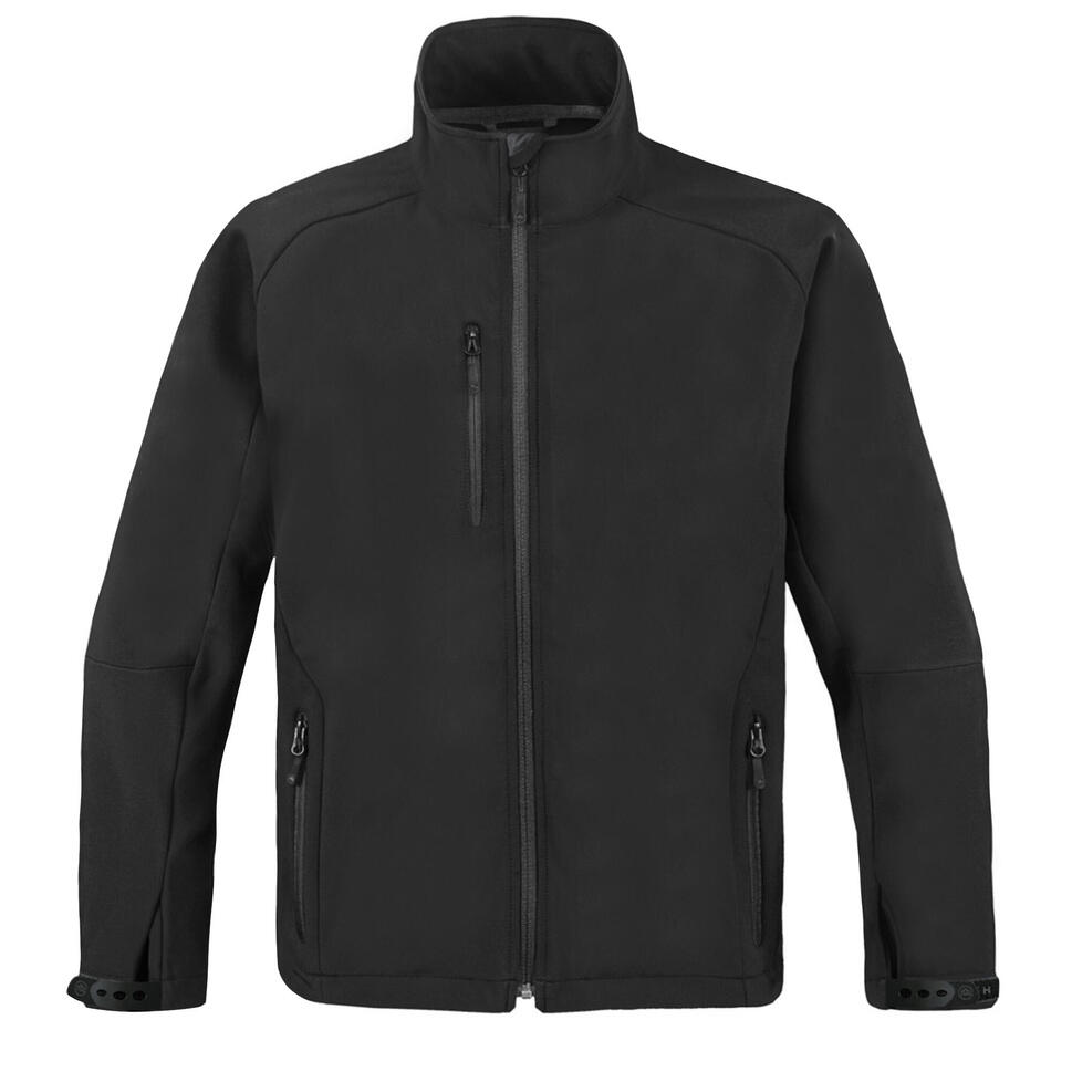Mens Ultra Light Softshell Jacket (Waterproof and Breathable) (Black ...