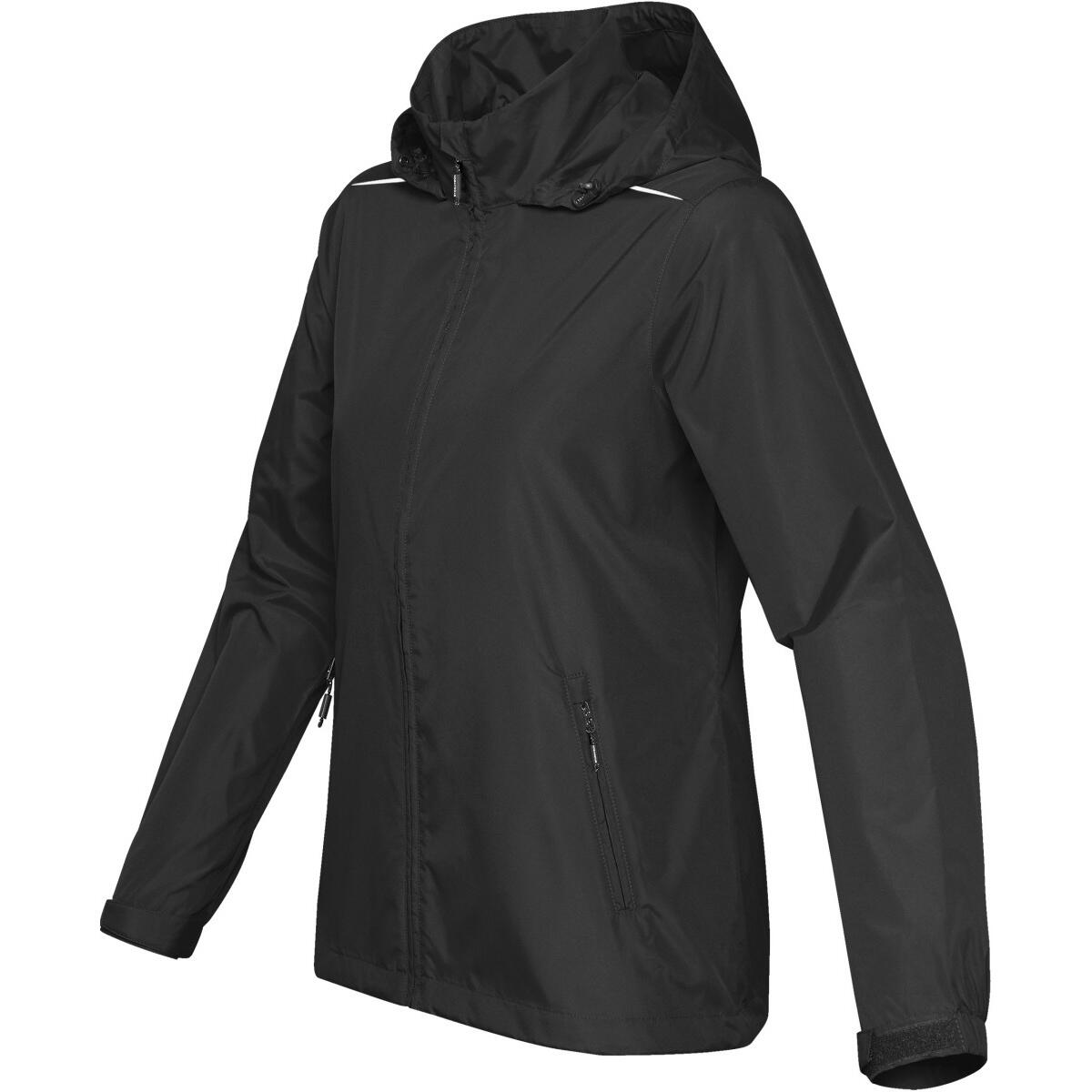 Womens/Ladies Nautilus Performance Shell Jacket (Black) STORMTECH ...