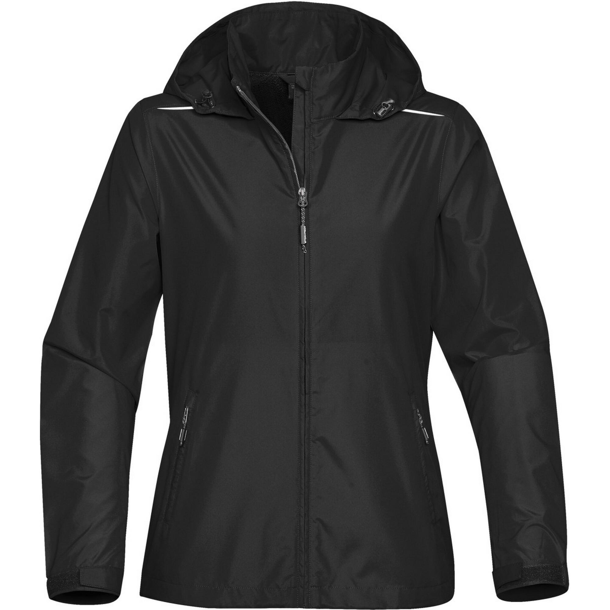 Womens/Ladies Nautilus Performance Shell Jacket (Black) STORMTECH ...
