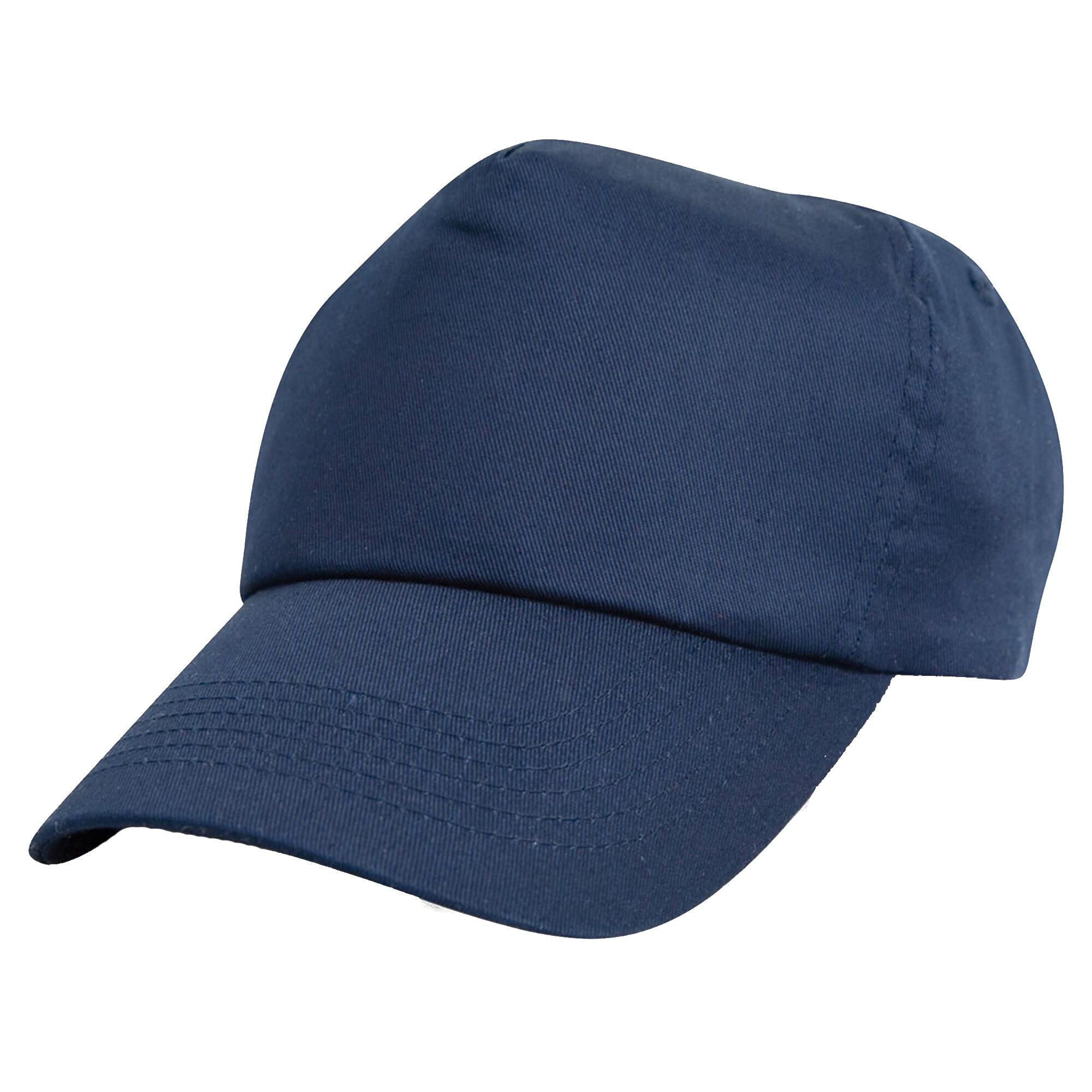 Unisex Childrens/Kids Plain Basebll Cap (Black) RESULT | Decathlon
