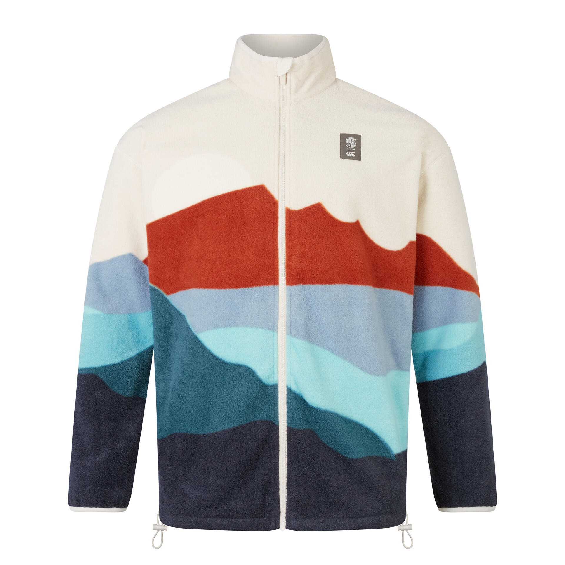 British & Irish Lions 2025 Mens Outback Full Zip Rugby Fleece ...