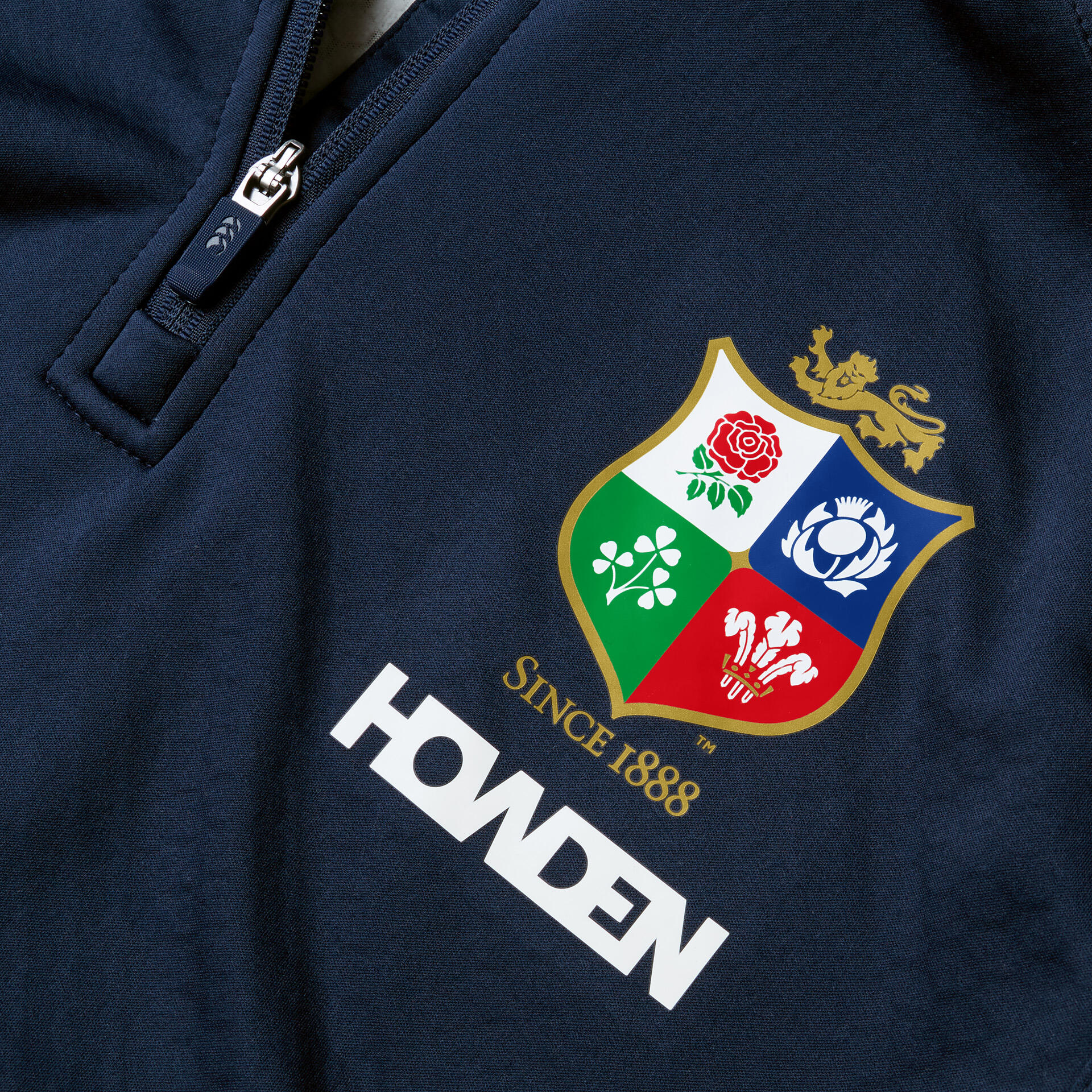British & Irish Lions 2025 Mens Rugby ¼ Zip Fleece CANTERBURY | Decathlon