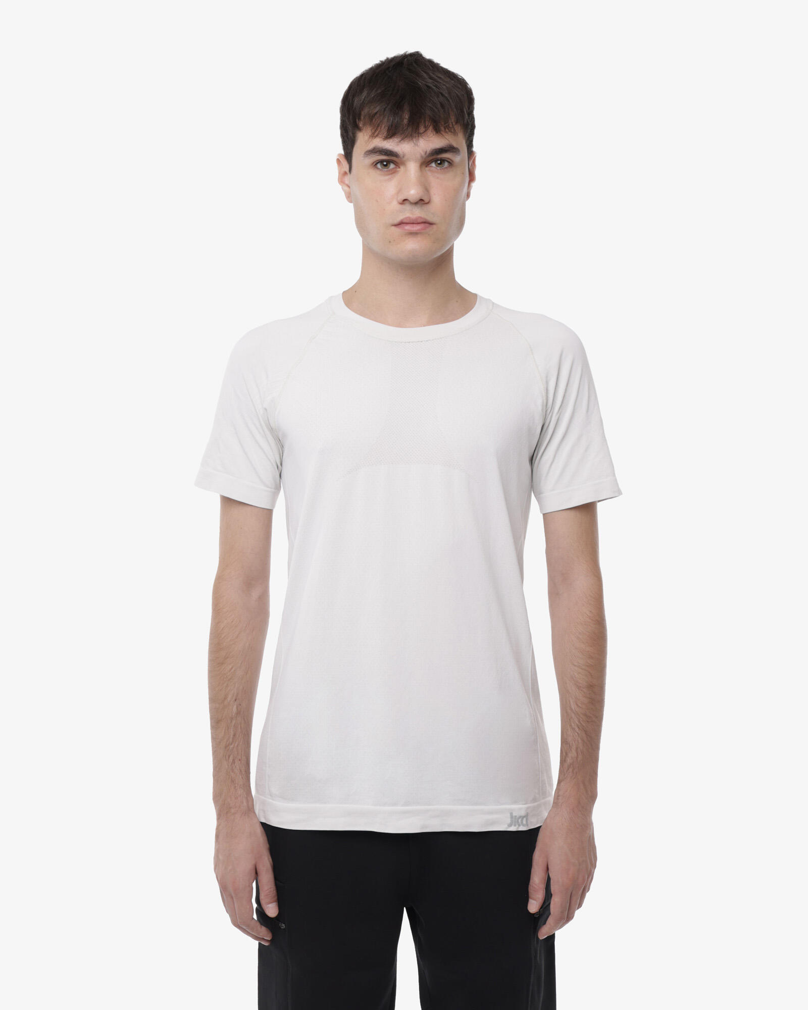 Synthetisch fitness-ijs-T-shirt voor heren JAKED | Decathlon