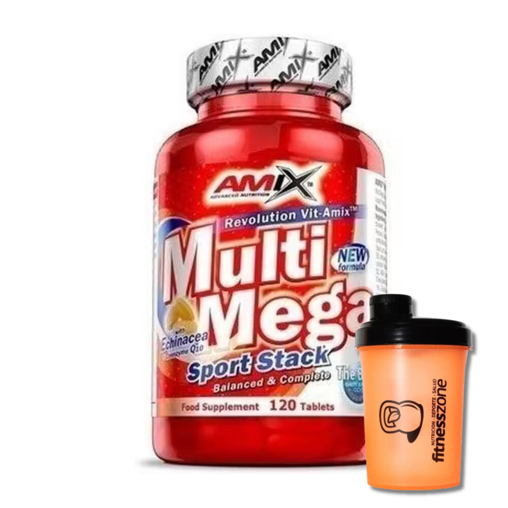 Multi Mega Stack 120 Tab - Neutro + ¡SHAKER Fitnesszone de REGALO ...