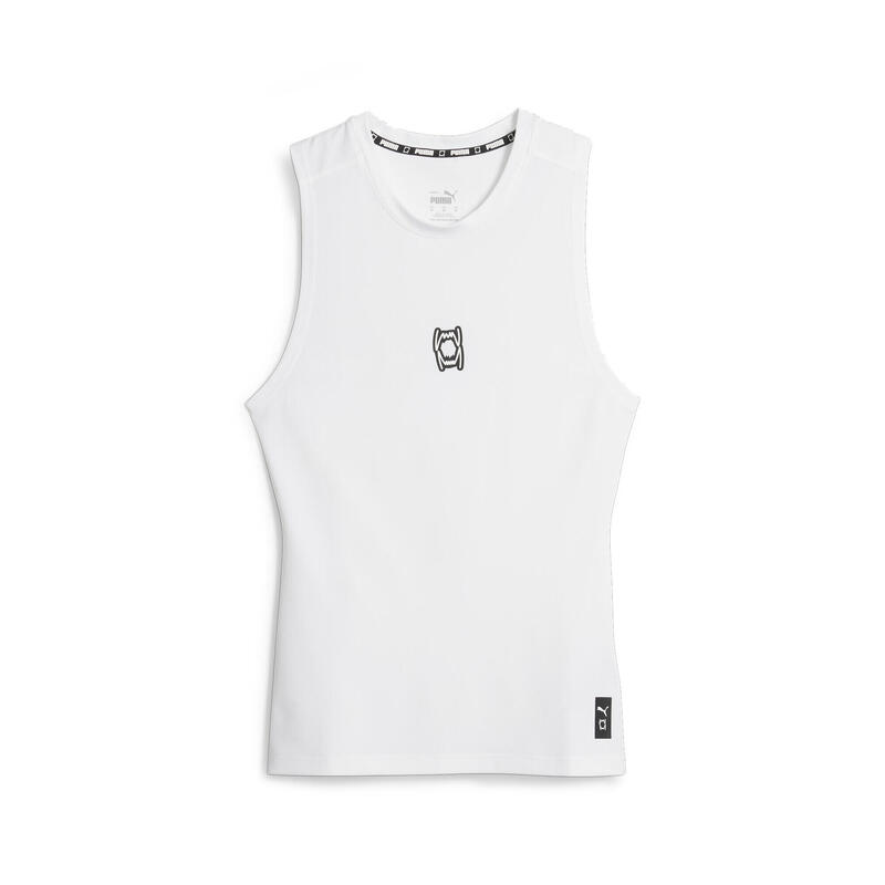PUMA - Tricou alergare bărbați Hoops PUMA White | Decathlon