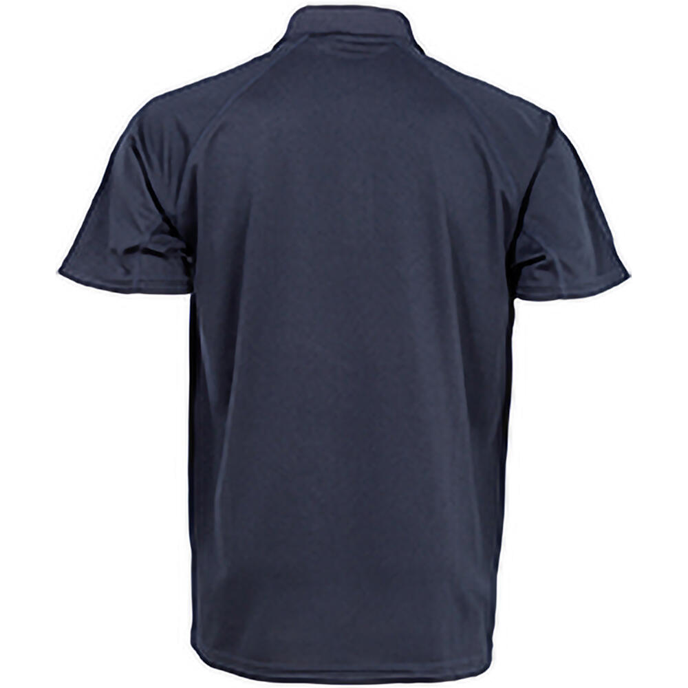 Impact Mens Performance Aircool Polo TShirt (Navy Blue) SPIRO | Decathlon