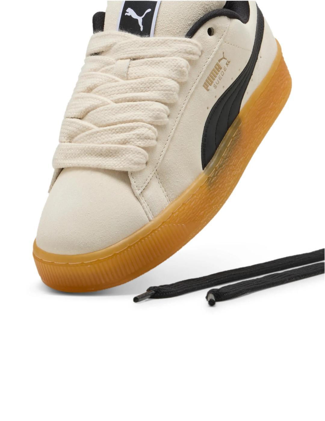 Sneakers Puma Model Suede Xl Dark Risk Kleur Wit | Decathlon