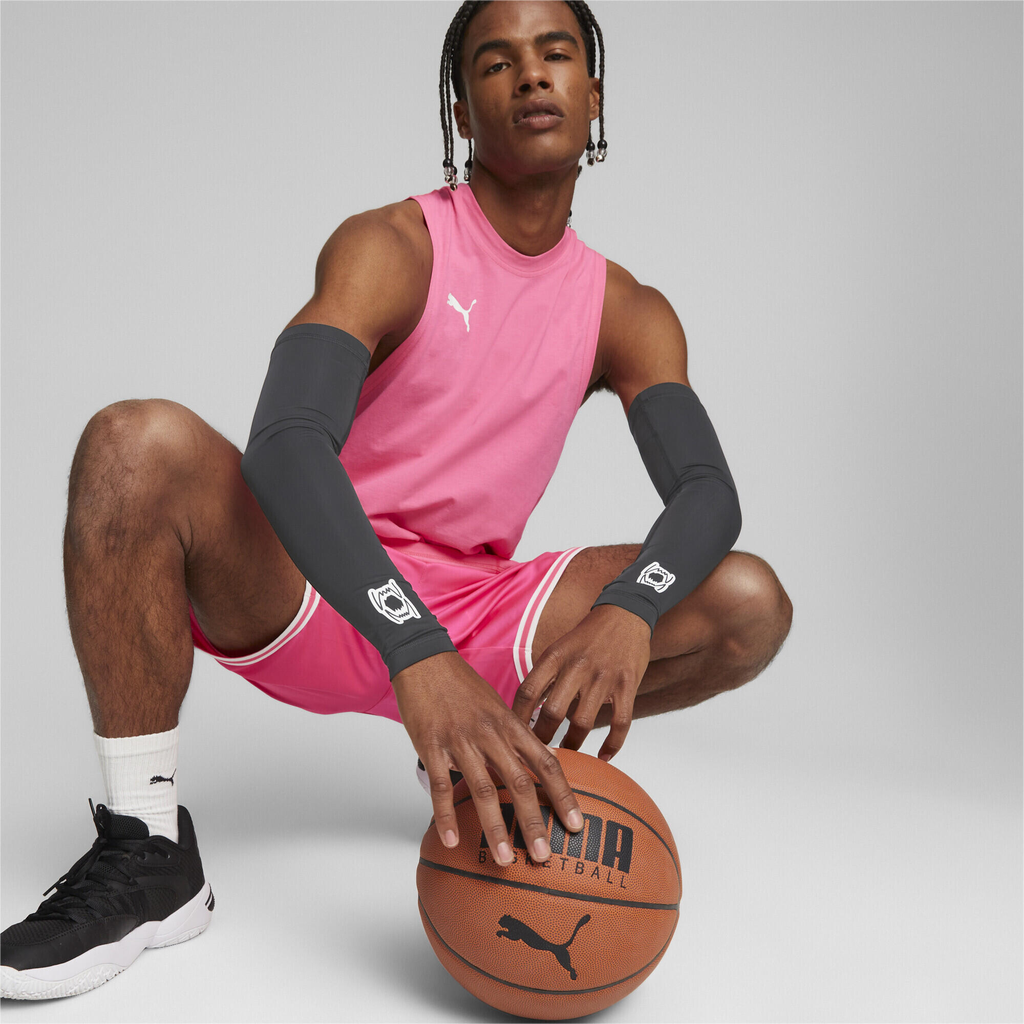 Manicotti da braccio da basket Hoops Team da uomo PUMA | Decathlon