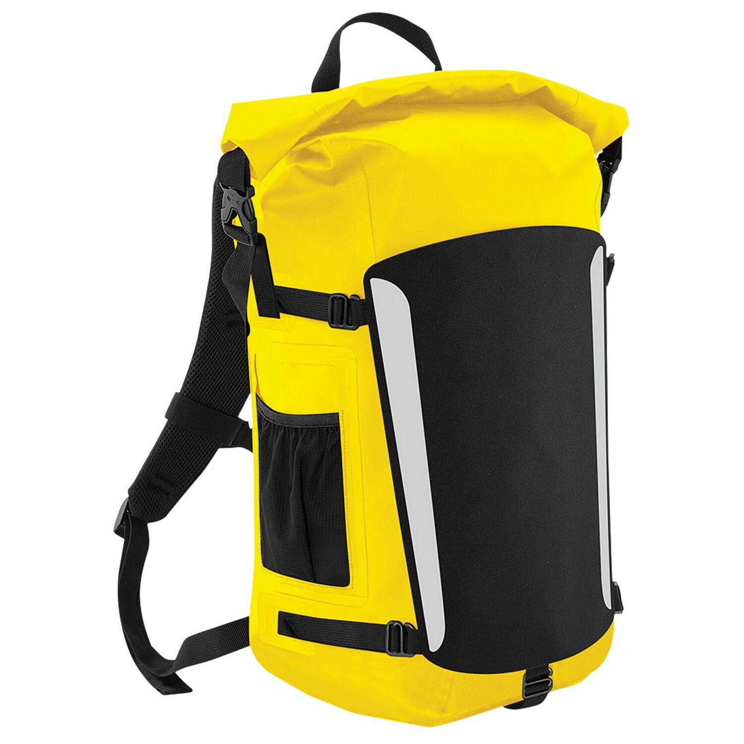 SLX Waterproof 25L Backpack (Yellow/Black) QUADRA | Decathlon