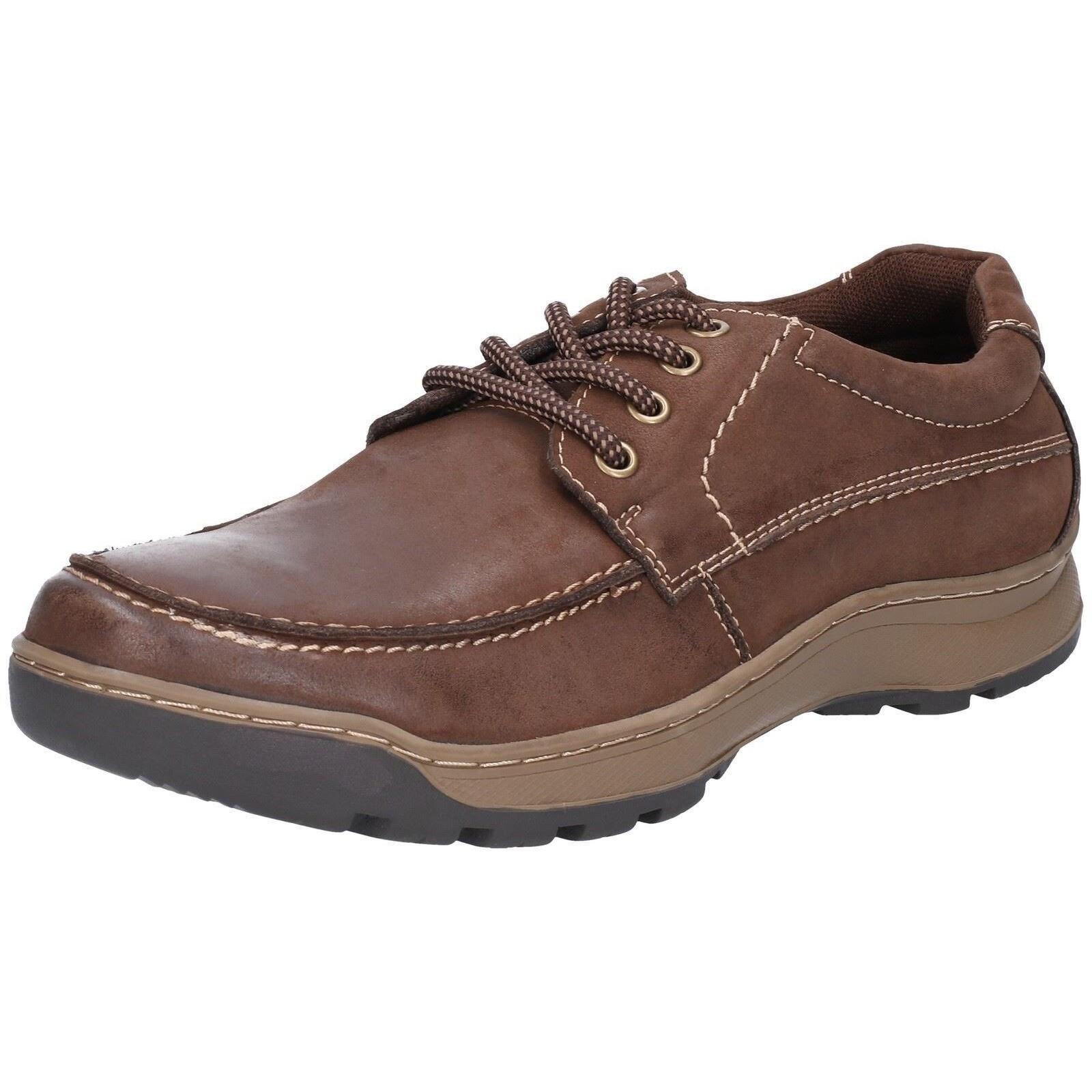 Mens Tucker Lace Up Shoes (Brown) HUSH PUPPIES | Decathlon