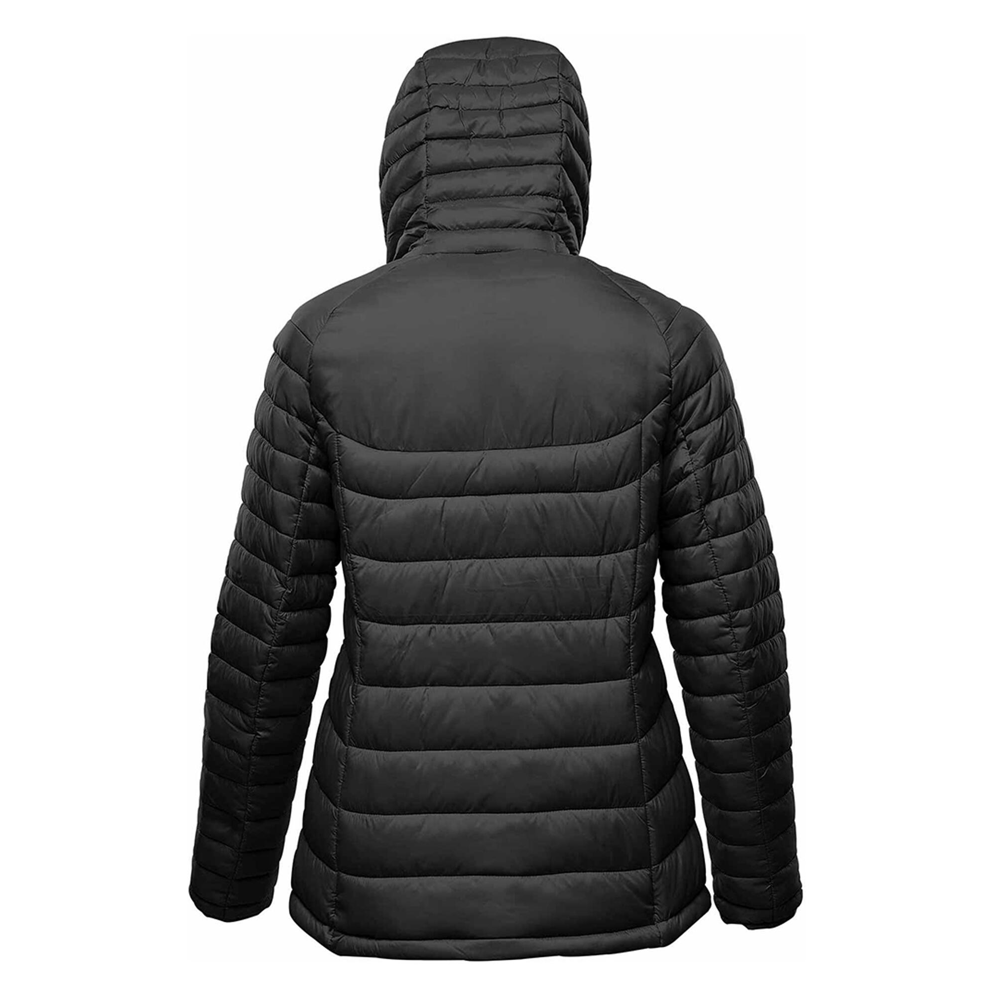 Womens/Ladies Stavanger Thermal Padded Jacket (Black/Graphite ...