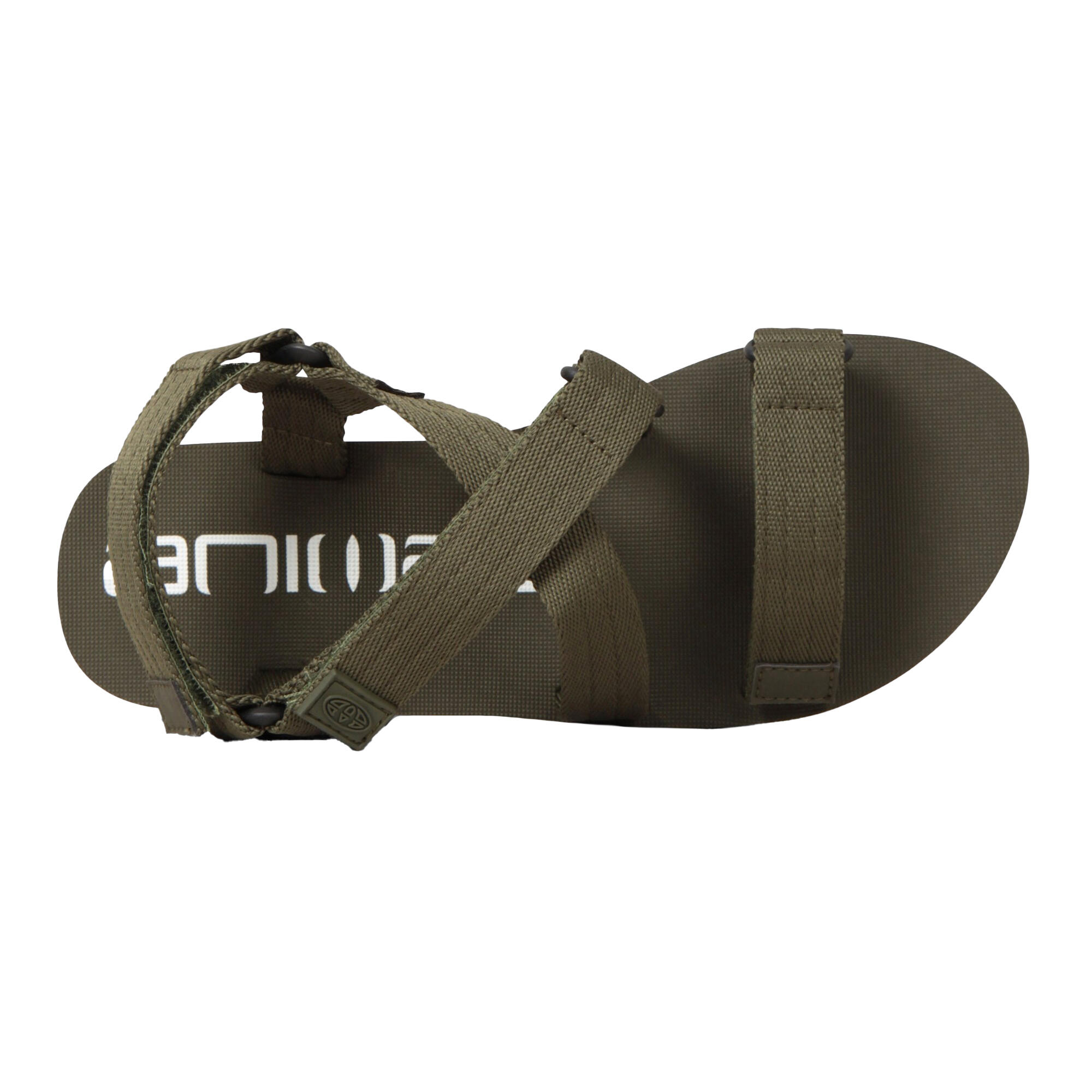 Womens/Ladies Drift Recycled Sandals (Khaki Green) ANIMAL | Decathlon