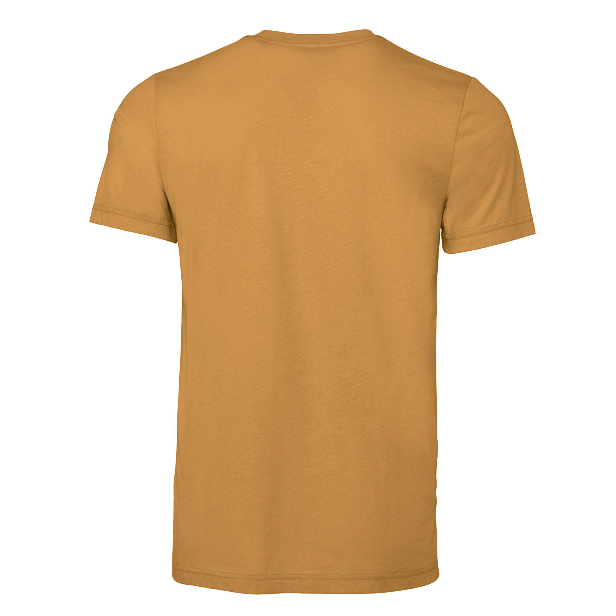 Mens Midweight Soft Touch TShirt (Mustard) GILDAN | Decathlon
