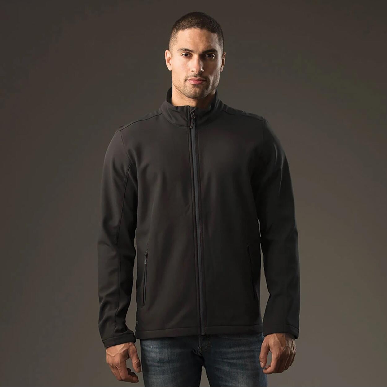 Mens Orbiter Soft Shell Jacket (Black) STORMTECH | Decathlon