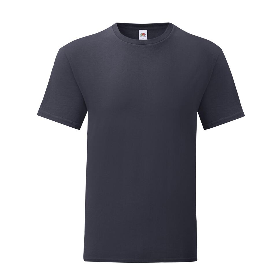 Mens Iconic 150 TShirt (Powder Rose) FRUIT OF THE LOOM | Decathlon