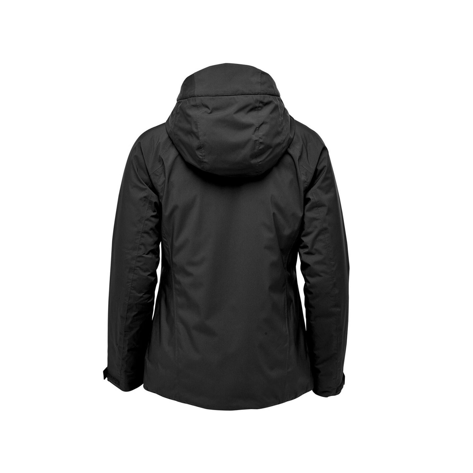 Womens/Ladies Nostromo Waterproof Jacket (Black/Graphite) STORMTECH | Decathlon