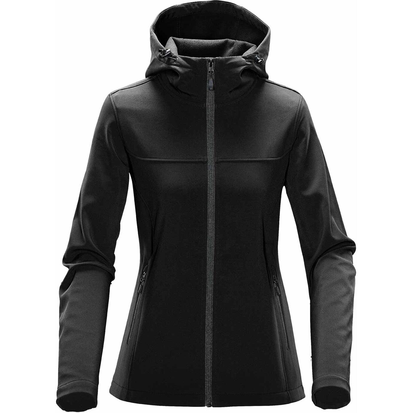 Womens/Ladies Orbiter Soft Shell Jacket (Black/Dolphin) STORMTECH | Decathlon