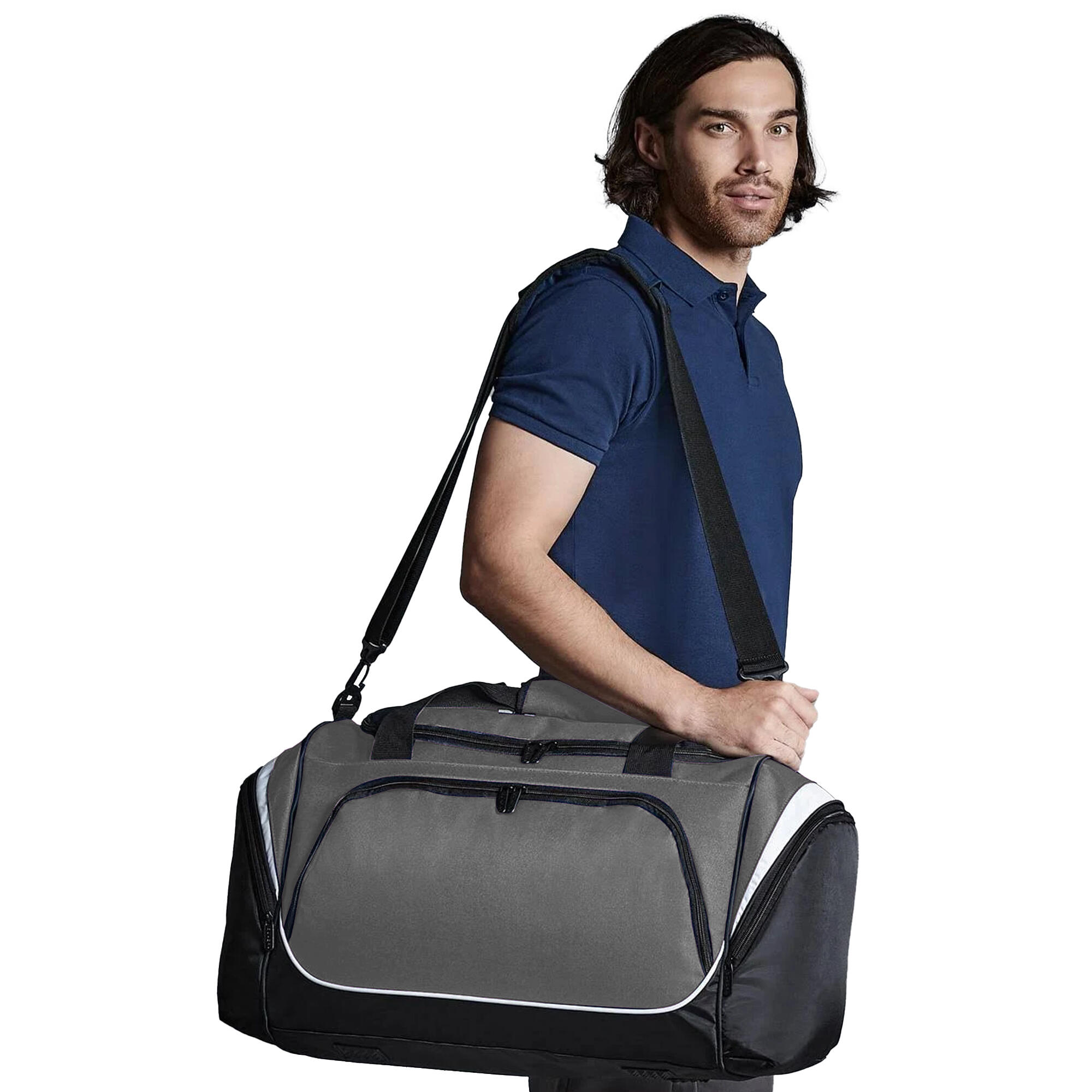Pro Team Locker Bag (Graphite/Black/White) QUADRA | Decathlon