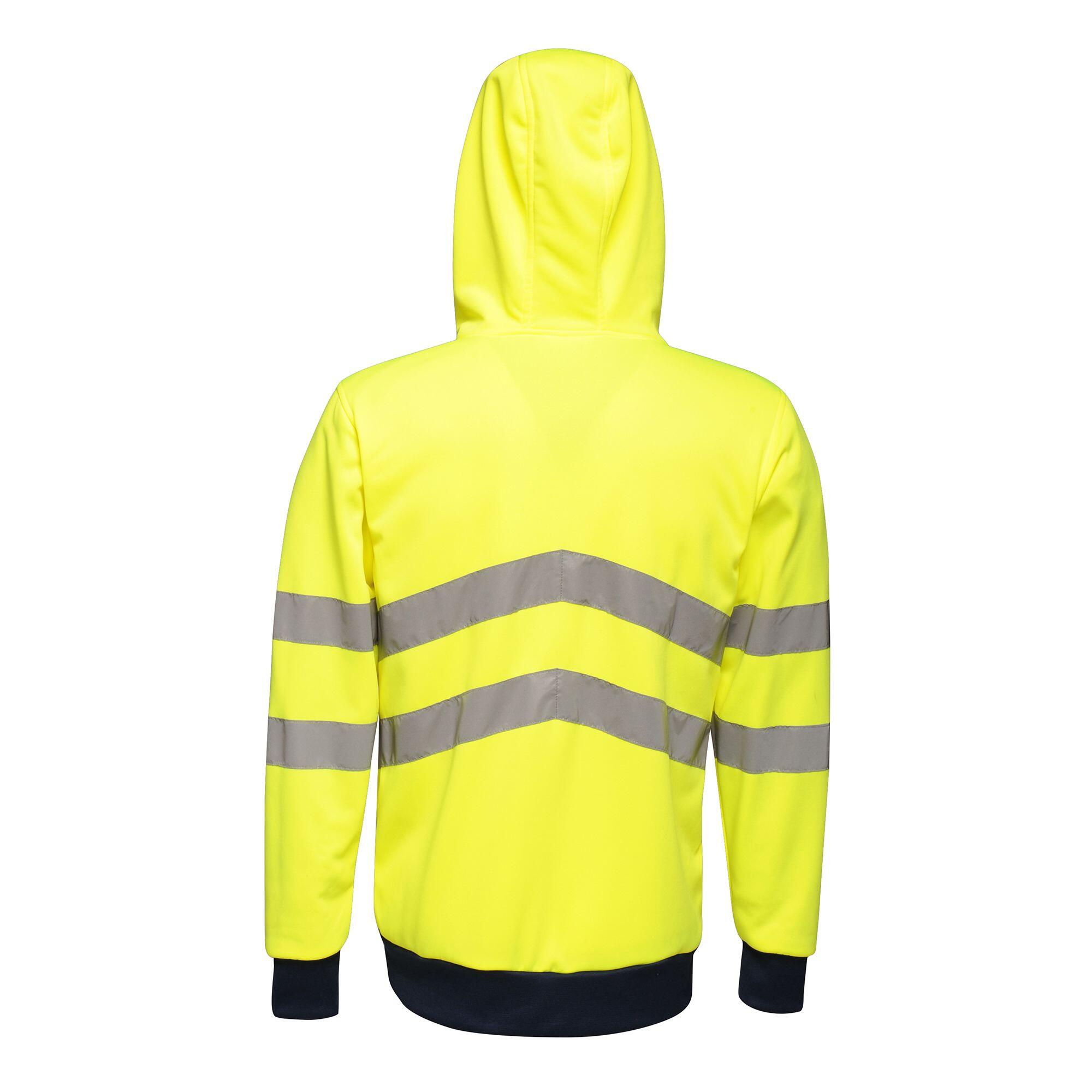 Mens Tactical Hi Vis Waterproof Reflective Overhead Bomber Jacket ...