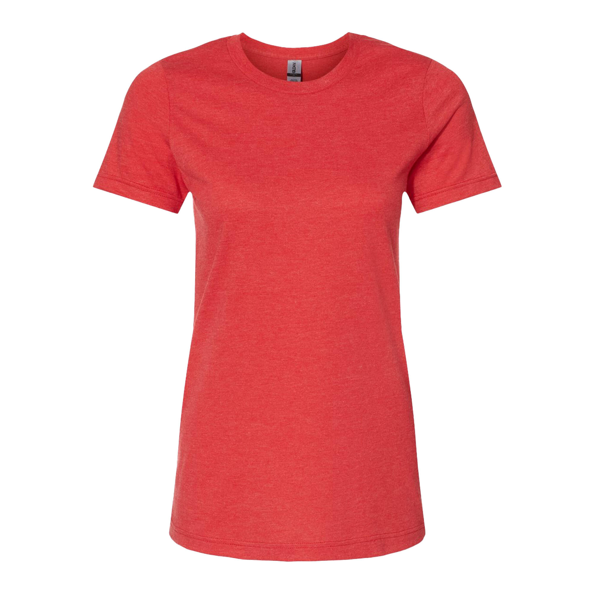 Womens/Ladies Softstyle CVC TShirt (Red Mist) | Decathlon