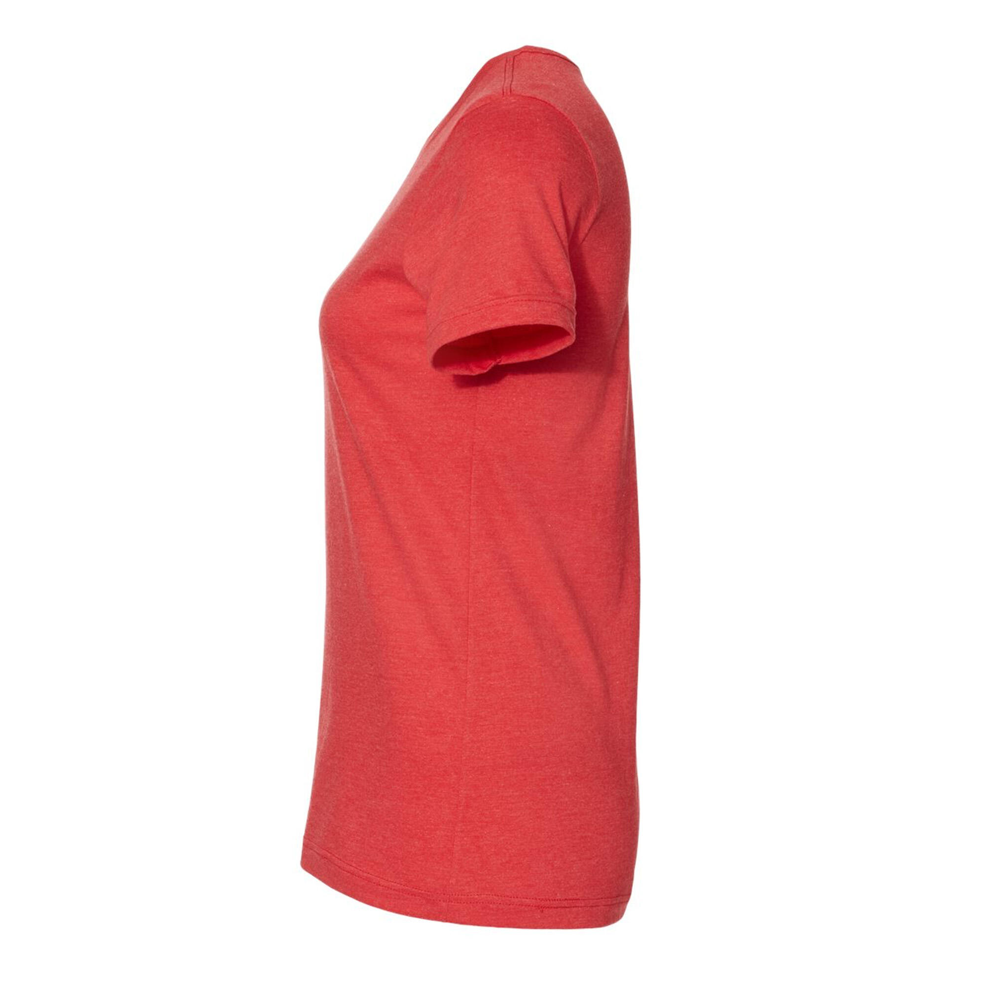 Womens/Ladies Softstyle CVC TShirt (Red Mist) | Decathlon