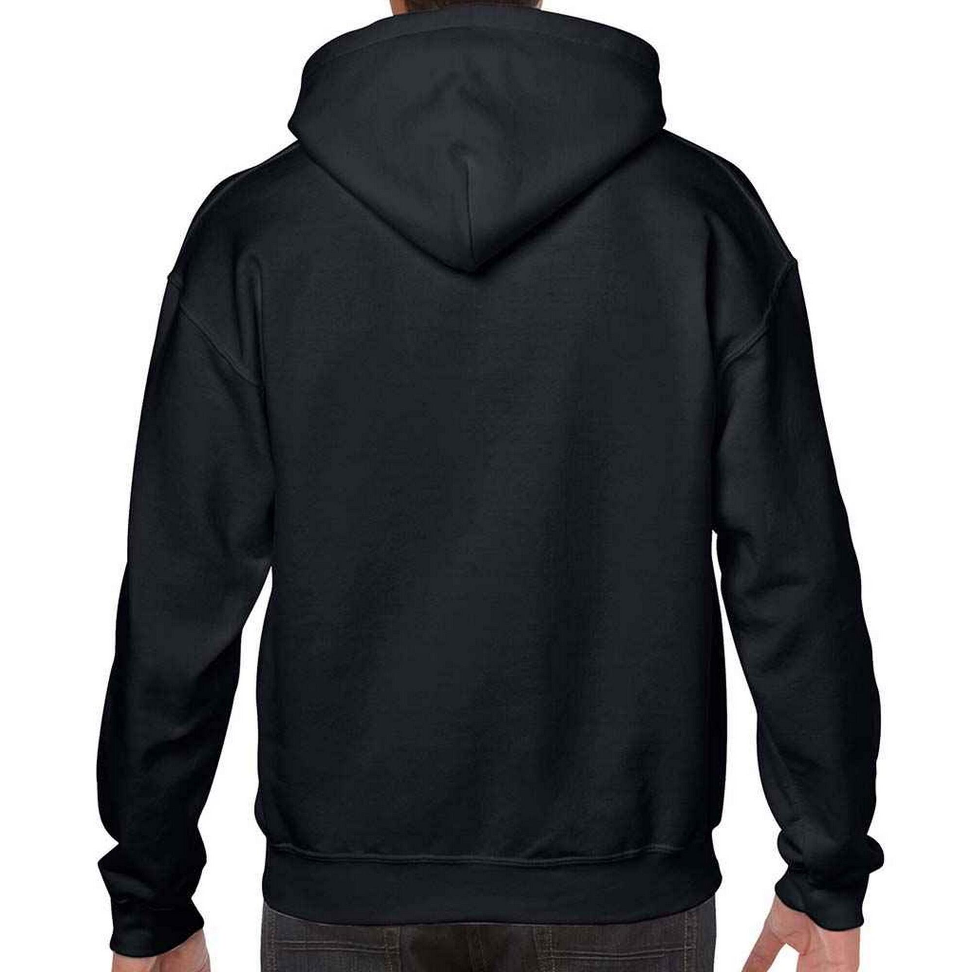 Unisex Adult Heavy Blend Hoodie (Black) GILDAN | Decathlon