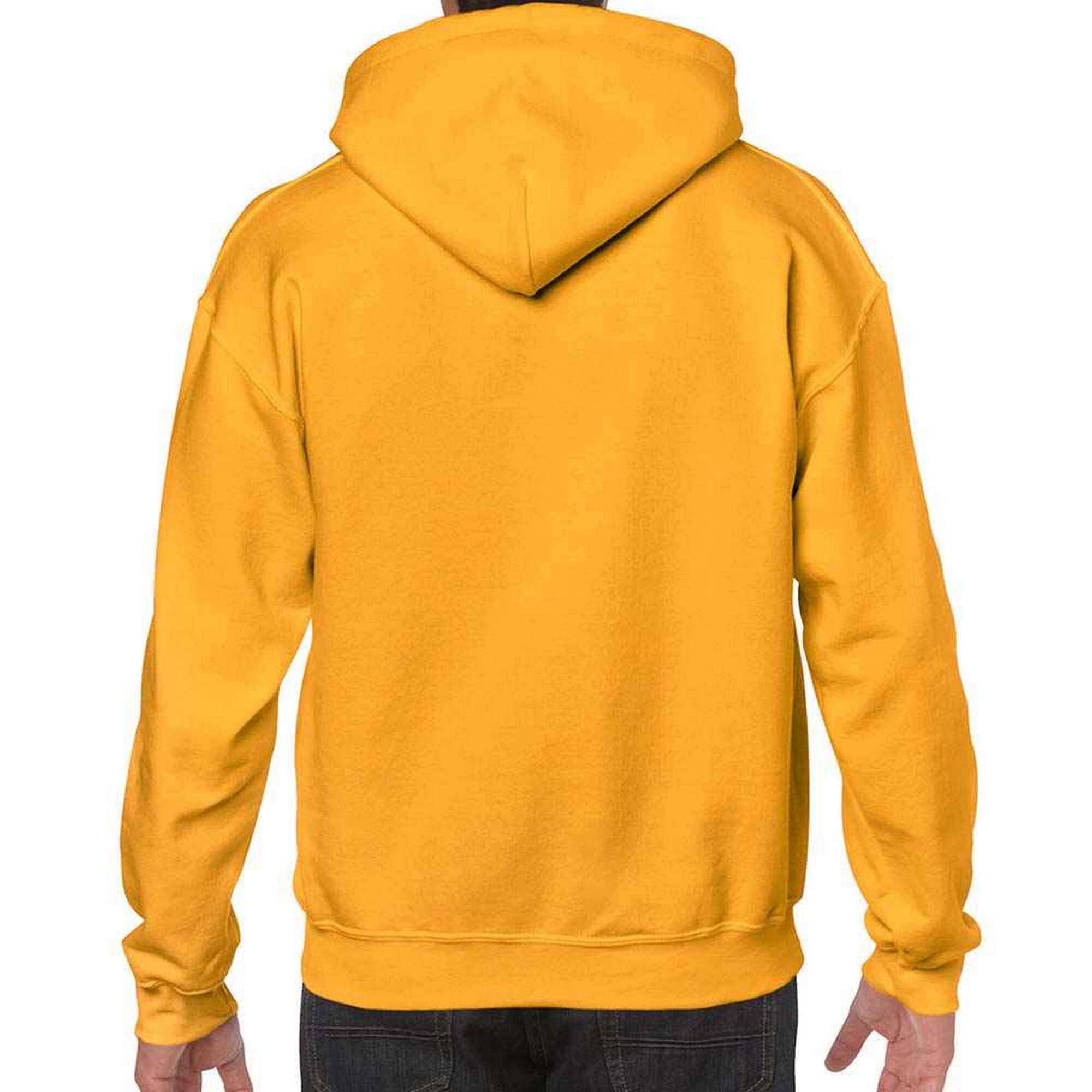 Unisex Adult Heavy Blend Hoodie (Gold) GILDAN | Decathlon