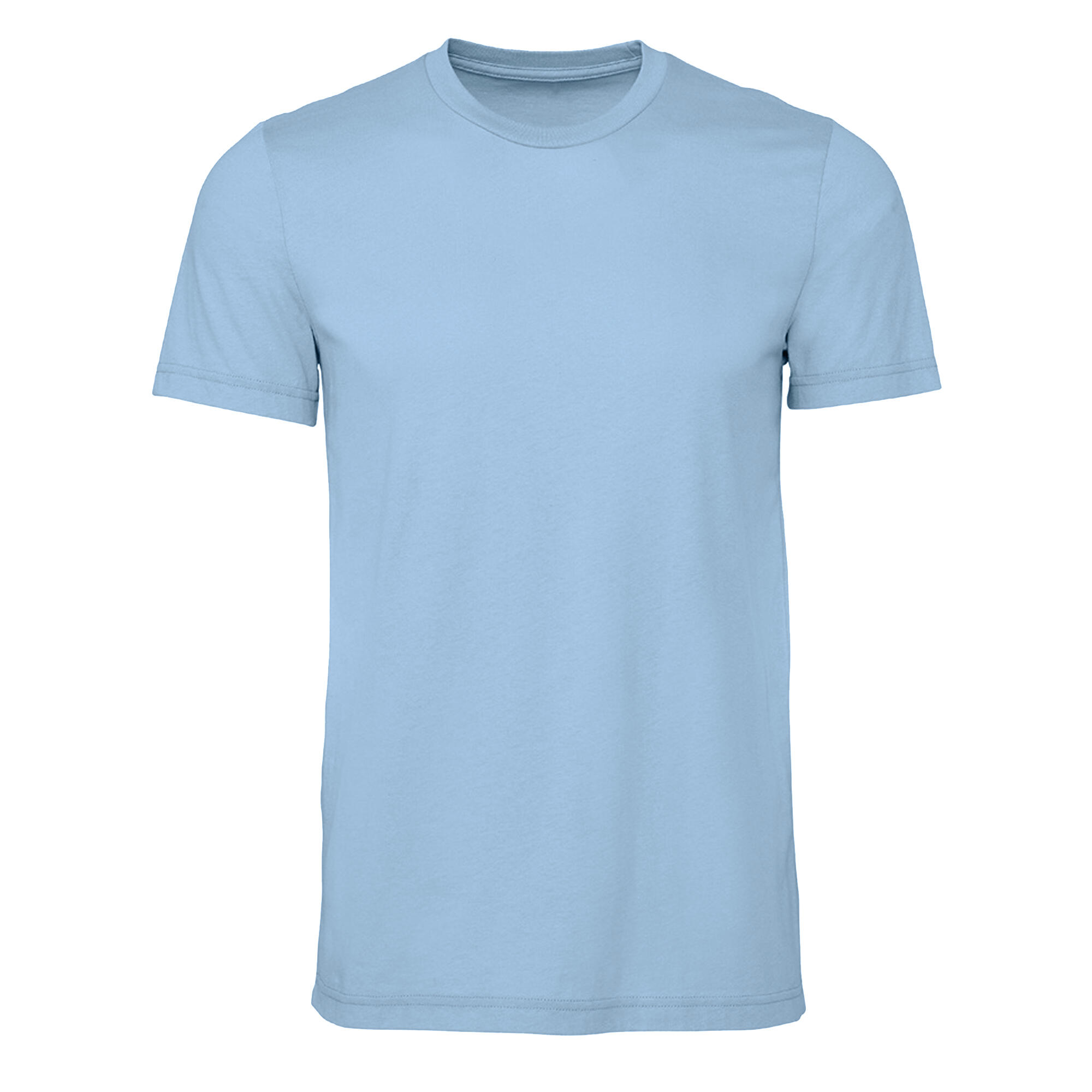 Mens Midweight Soft Touch TShirt (Light Blue) GILDAN | Decathlon
