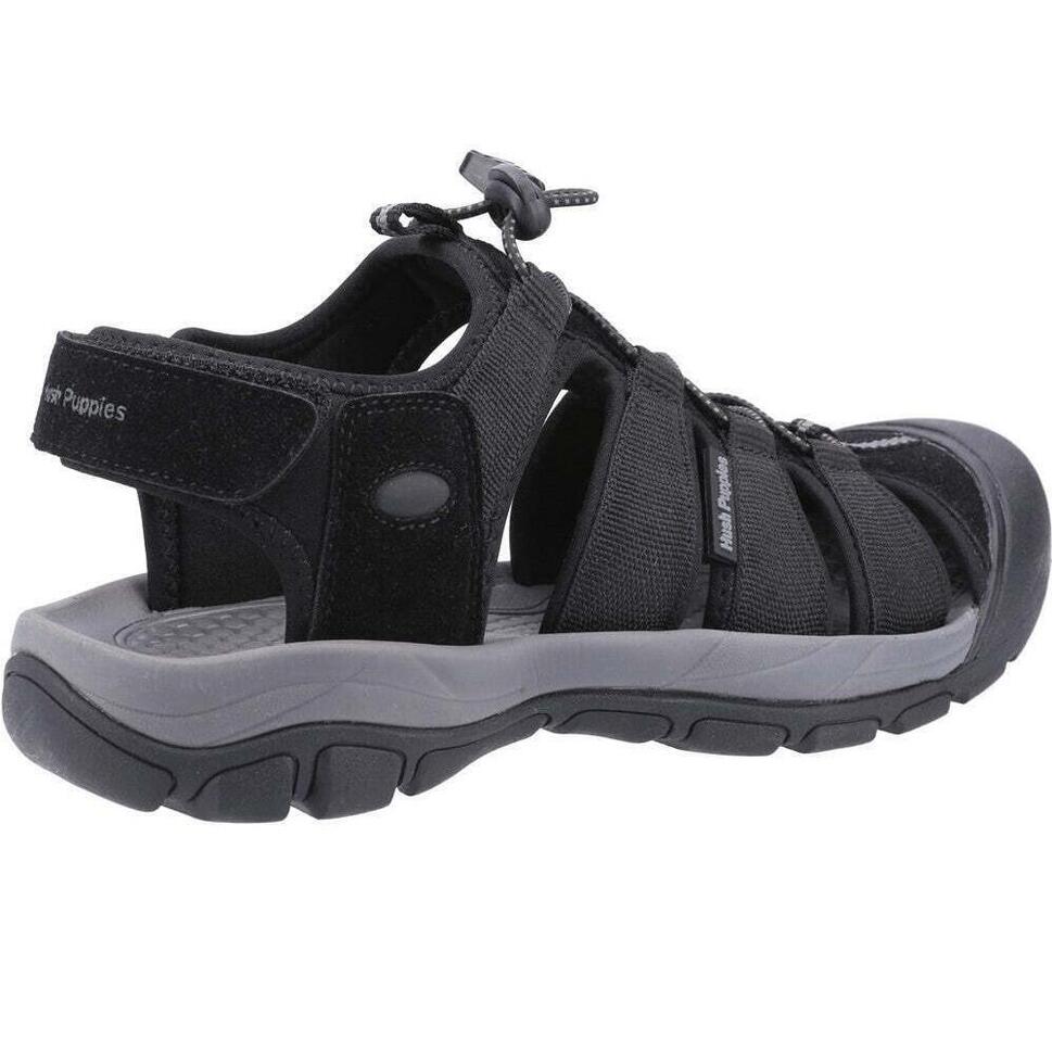 Mens Peru Sandals (Black) HUSH PUPPIES | Decathlon