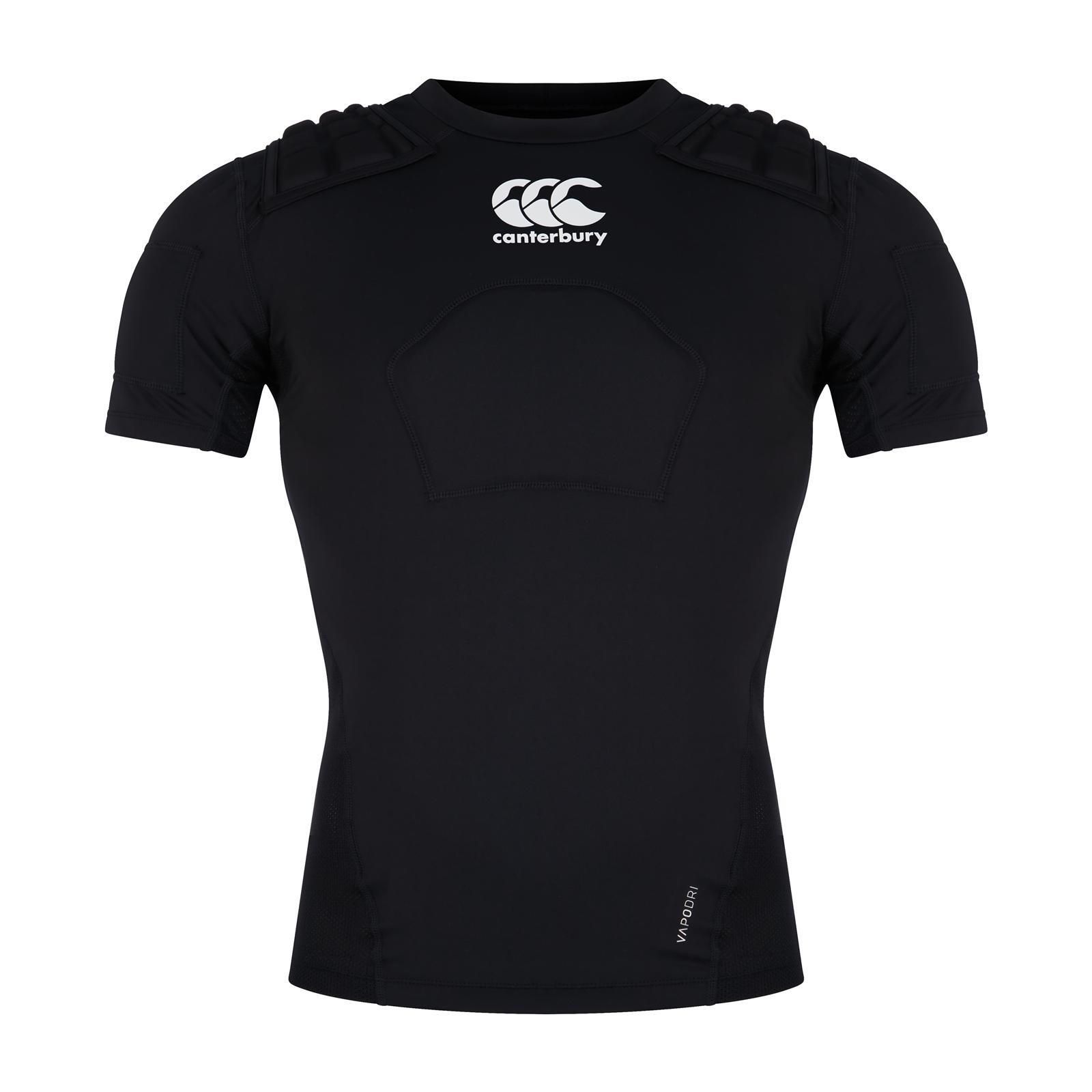 Boys Pro Rugby Protection Vest (Black/White) | Decathlon