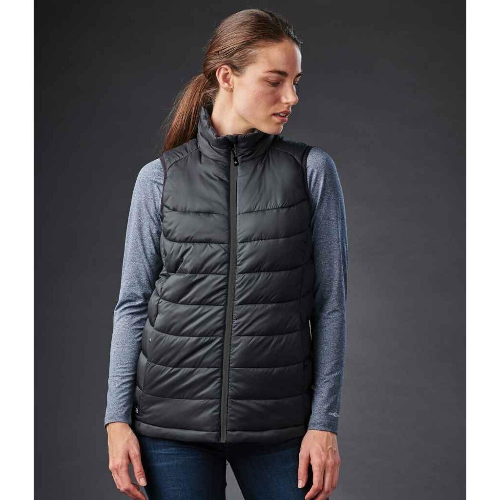 Womens/Ladies Stavanger Thermal Body Warmer (Black/Graphite Grey ...