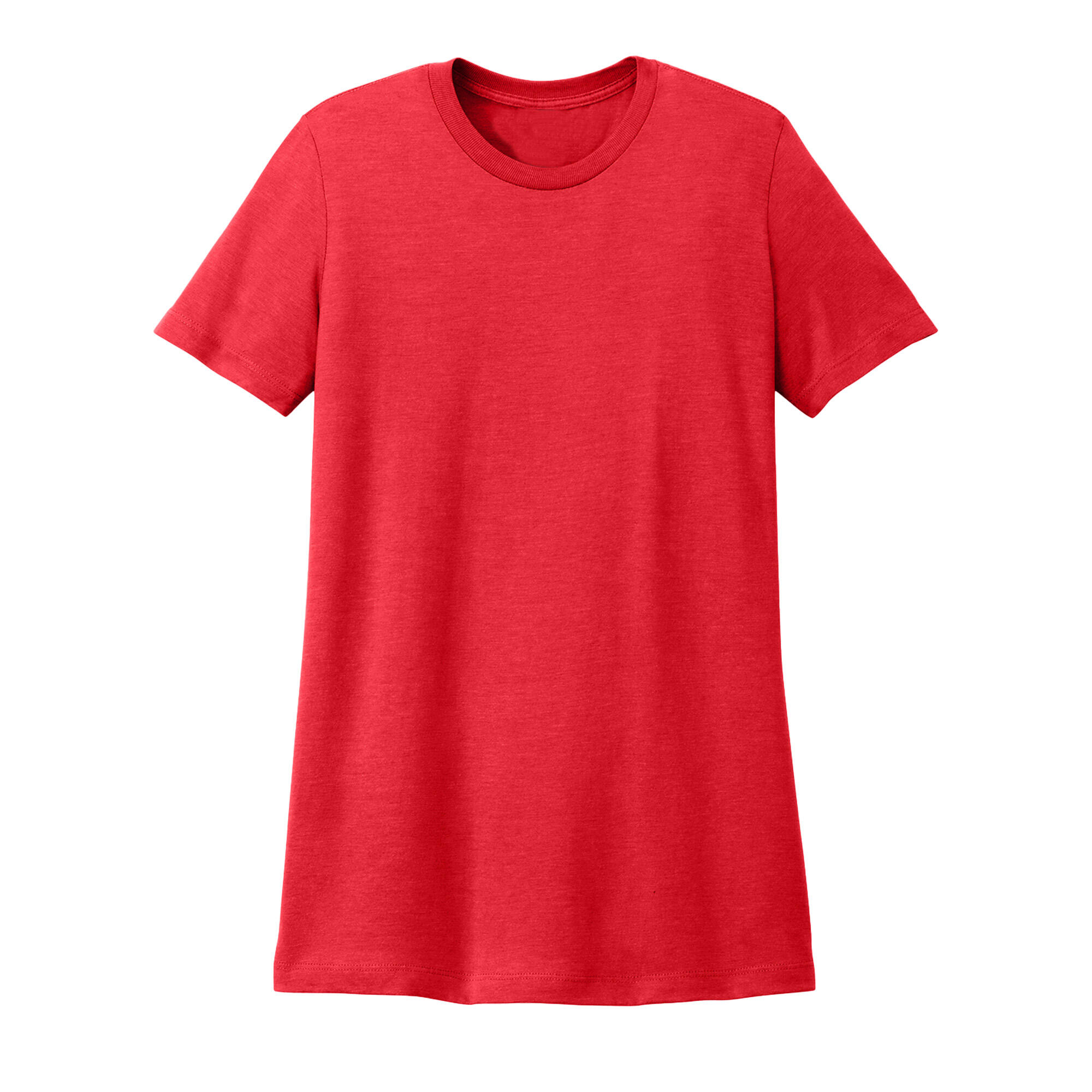 Womens/Ladies Softstyle CVC TShirt (Red Mist) | Decathlon