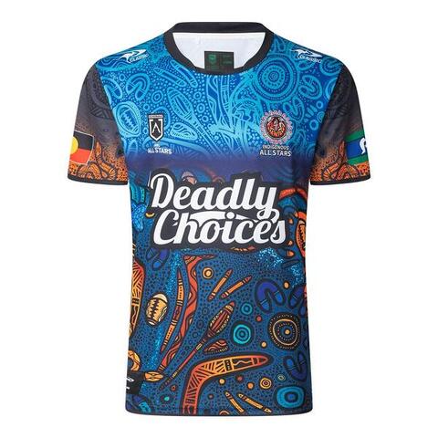 CLASSIC Officieel Heren Thuisshirt Indigenous All Stars Nrl 2025 ...
