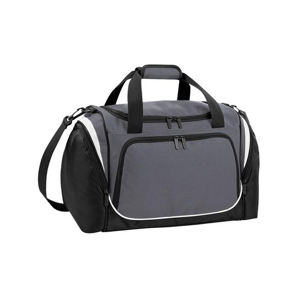Pro Team Locker Bag (Graphite/Black/White) | Decathlon