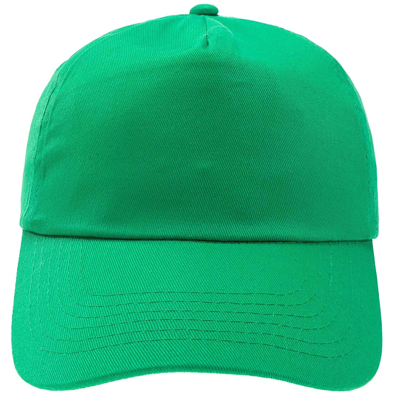 Kids Unisex Sunny Baseball Cap (Kelly Green) | Decathlon