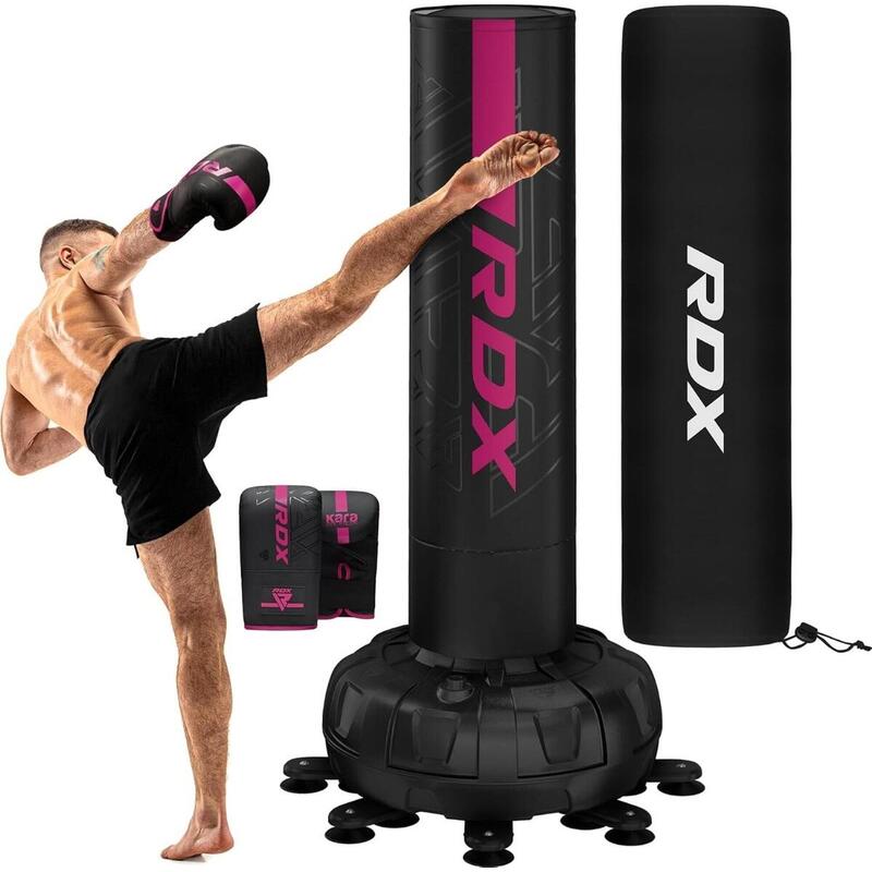 RDX SPORTS - Set sac box podea RDX F6 Kara 183 cm cu mănuși incluse ...