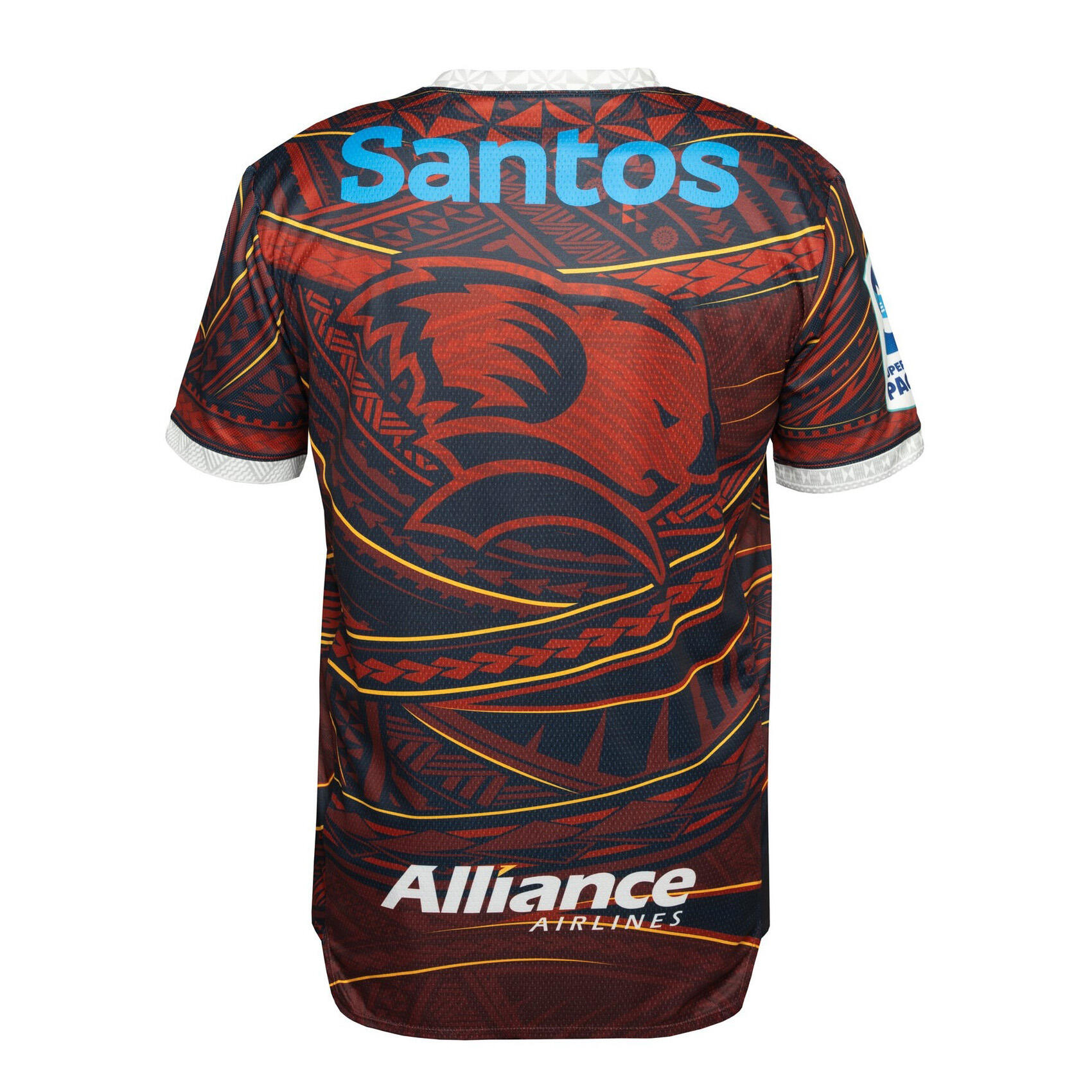CCC Queensland Reds Super Rugby Pacific Mens Pasifika Warm Up Top ...